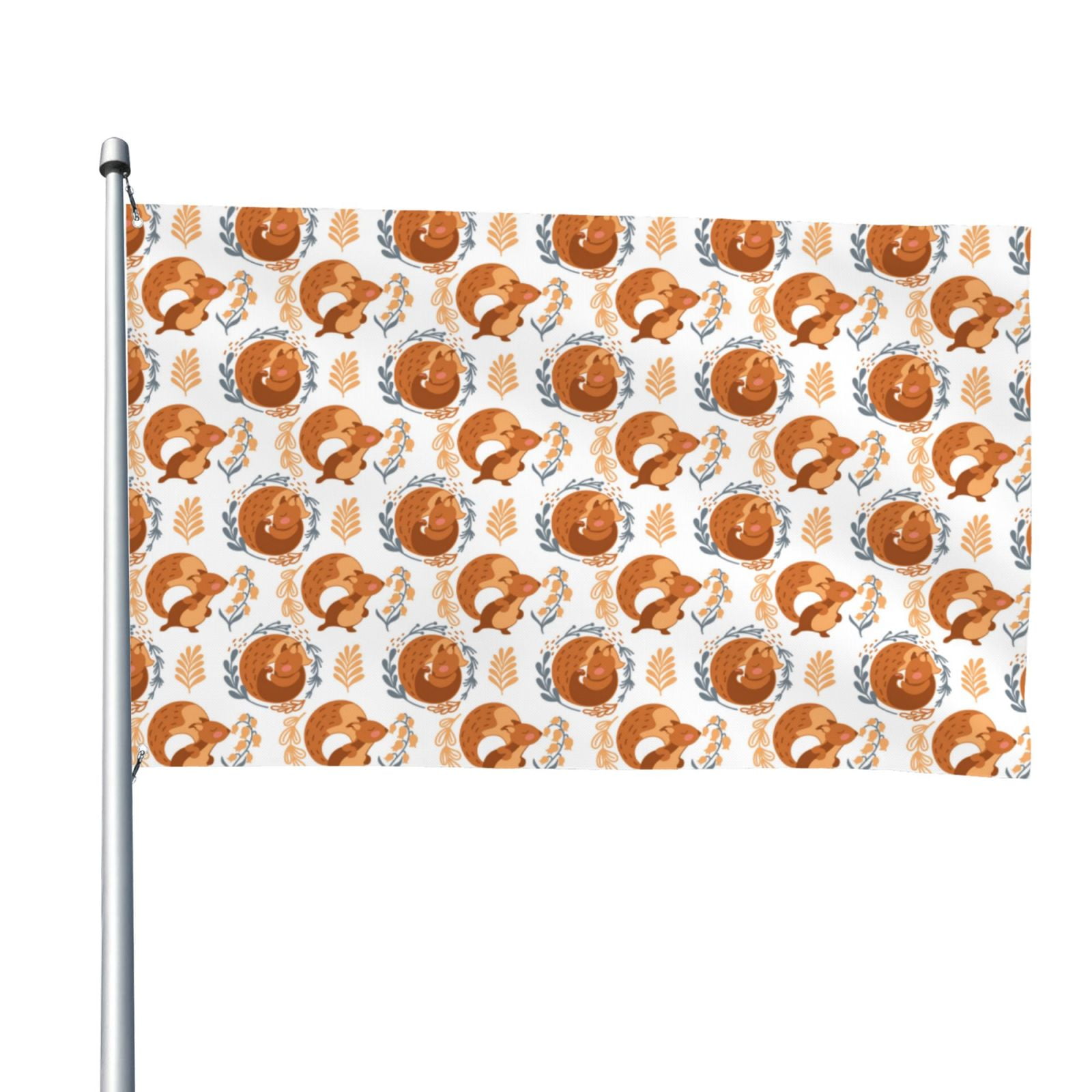 Xecao Cute Squirrel for Longest Lasting Flag, Made From Polyester, UV ...
