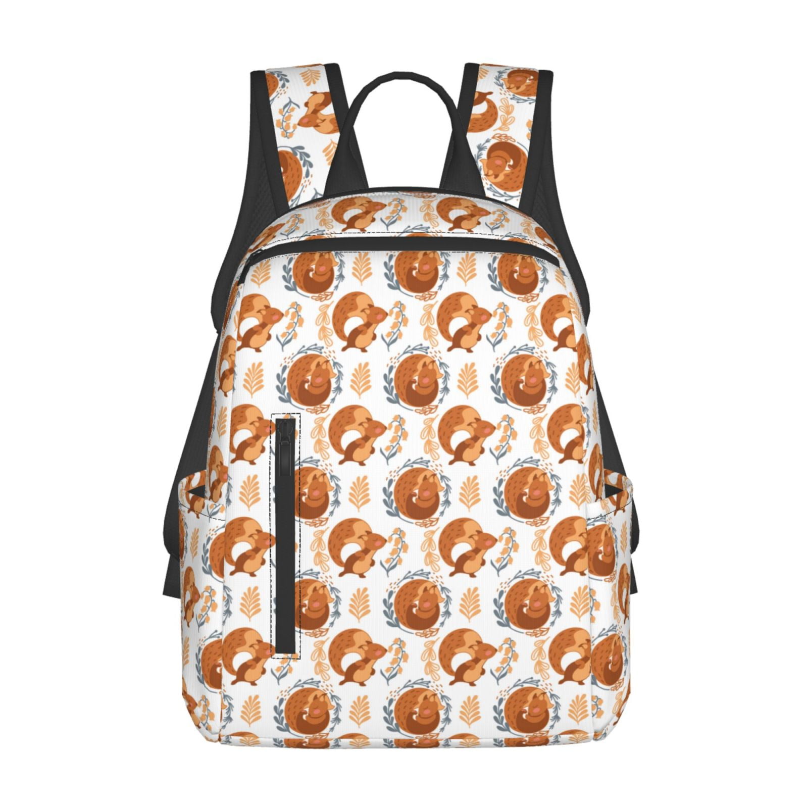 Xecao Cute Squirrel print Backpack For women men Aesthetic Lightweight ...