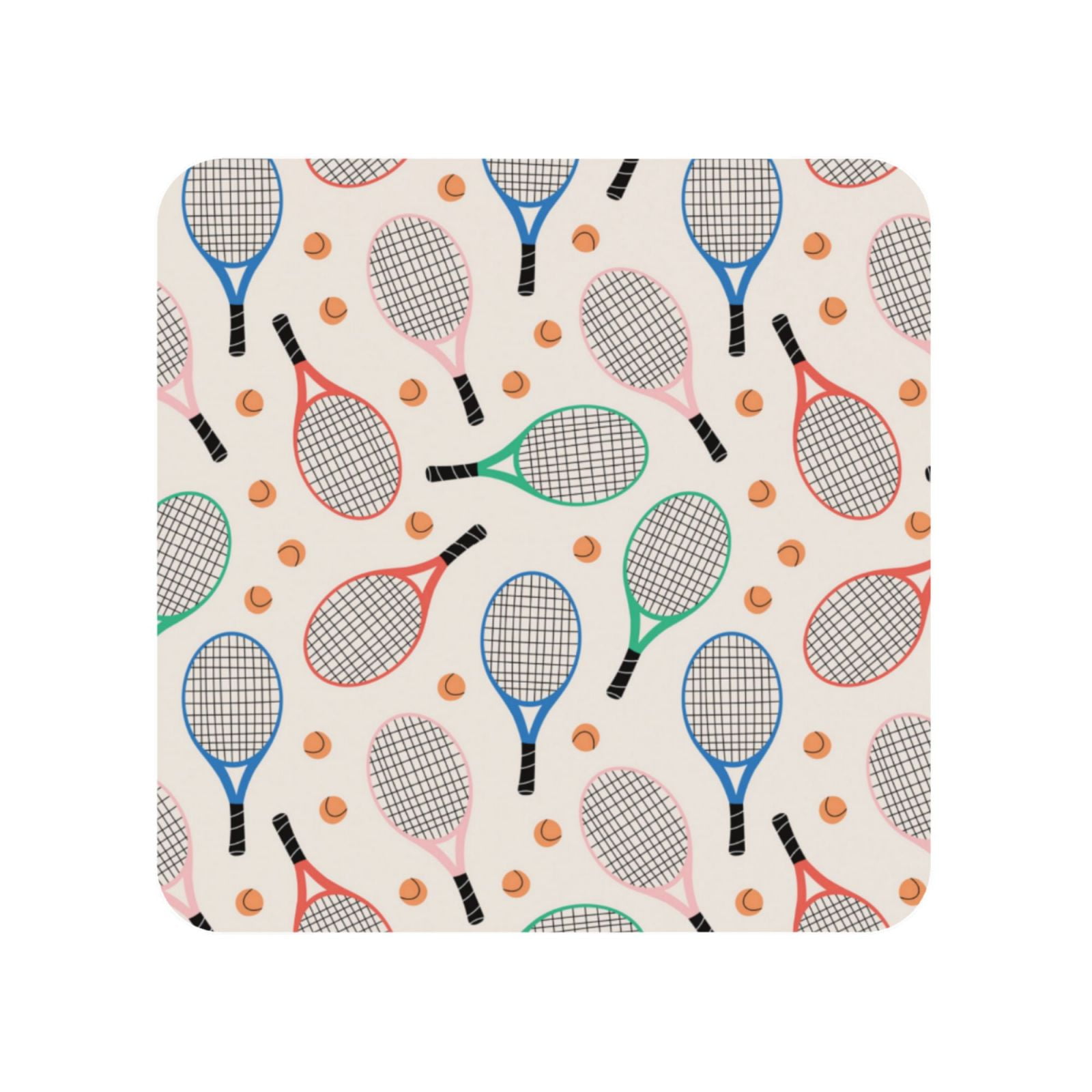 Xecao Cute Tennis Racket for Fridge Magnets - Fun Decorative ...