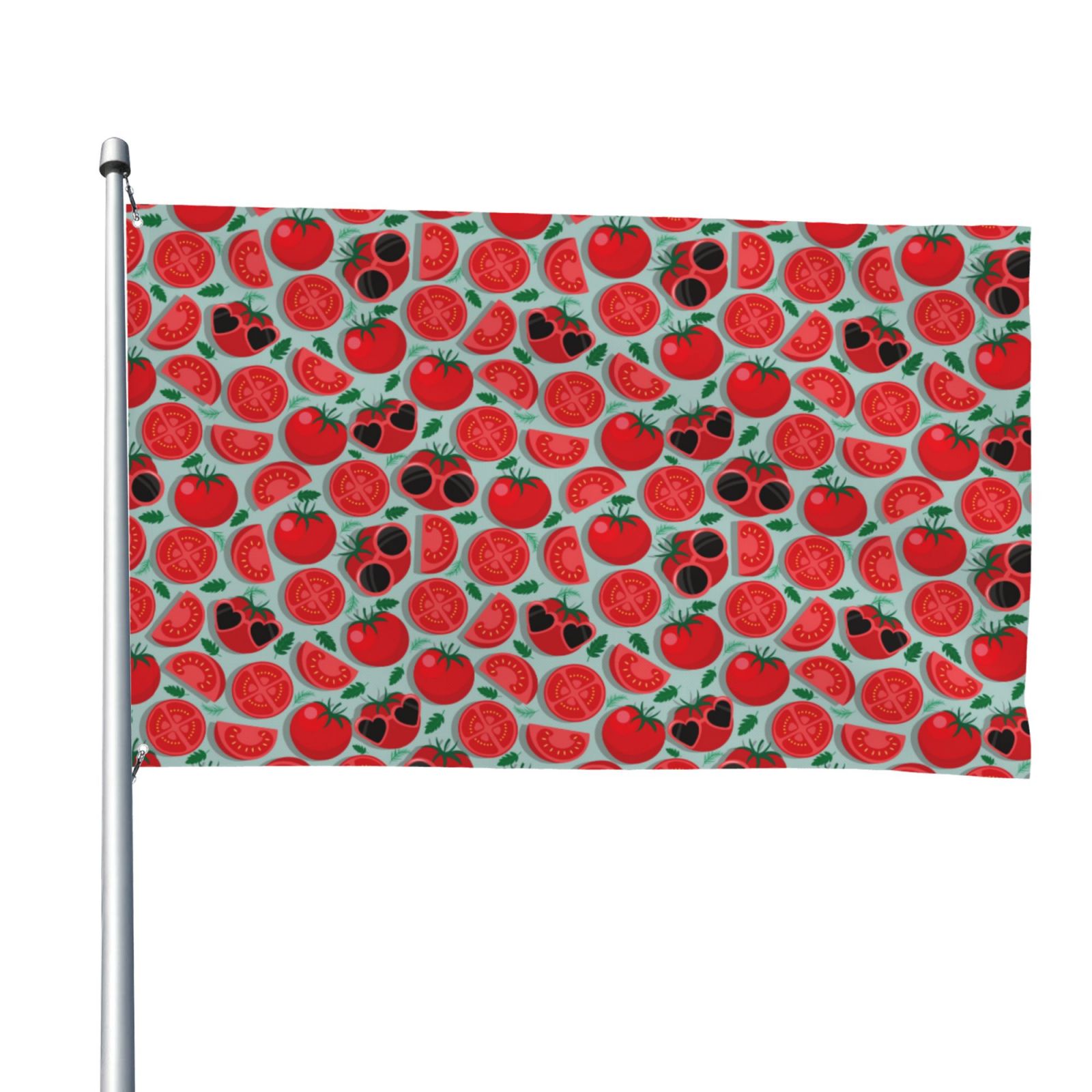 Xecao Cute Tomato for Longest Lasting Flag, Made From Polyester, UV ...