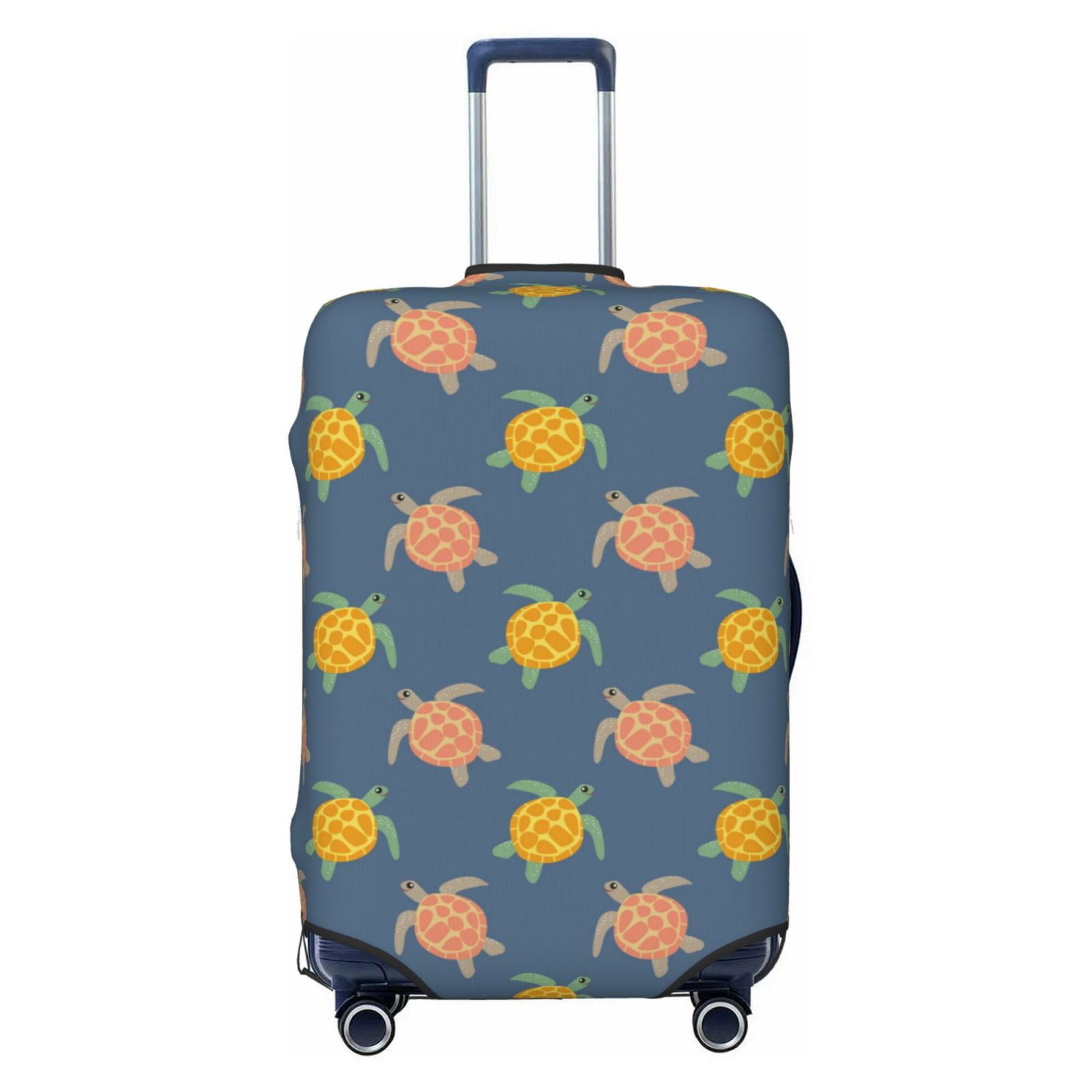 Xecao Cute Turtle print Elastic Luggage Cover, with double-sided print ...