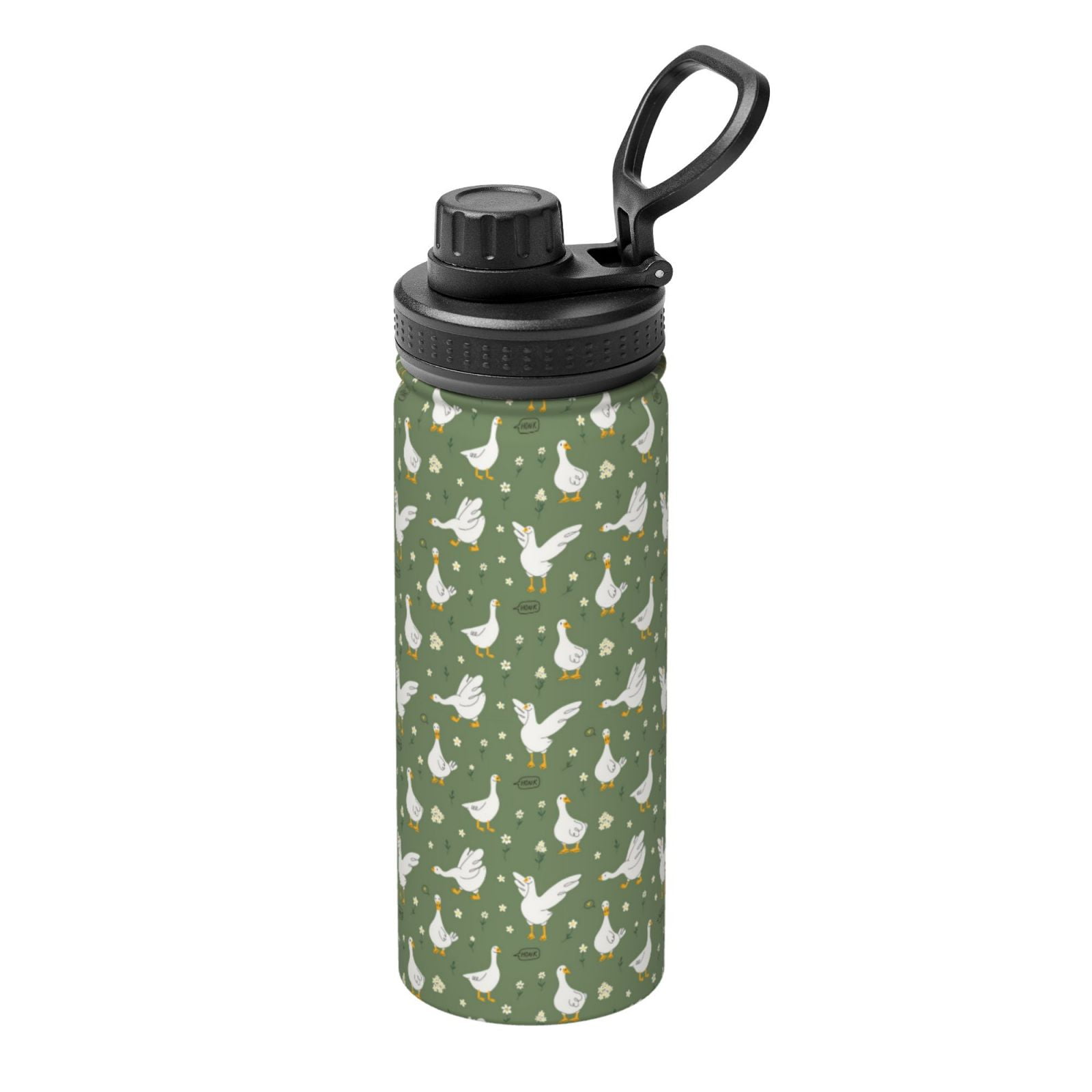 Xecao Cute goose for 18oz Sports Insulated Kettle Thermos Flask For ...