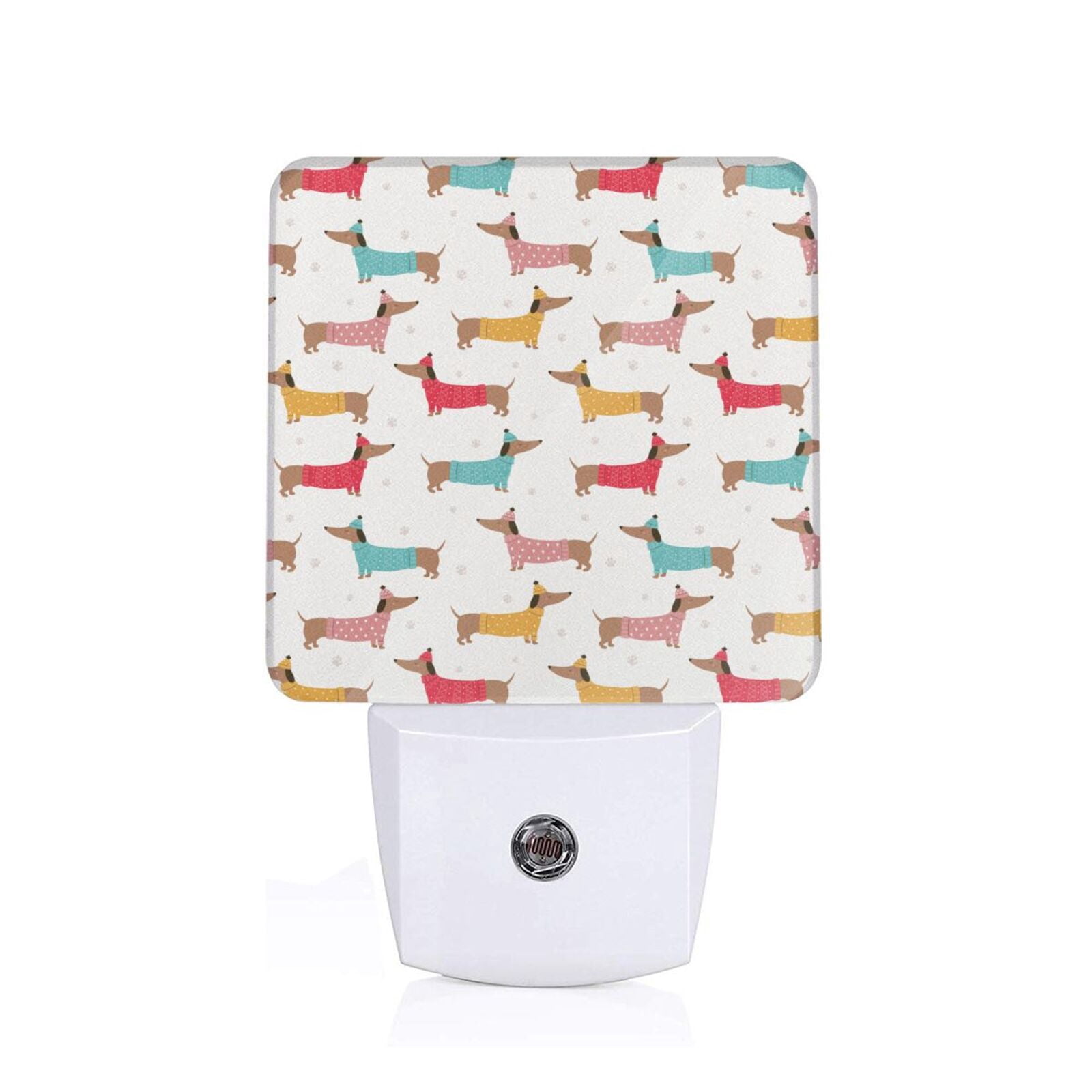 Xecao Dachshund Dog Puppy for Night Light - a Wall-mounted LED Fixture ...