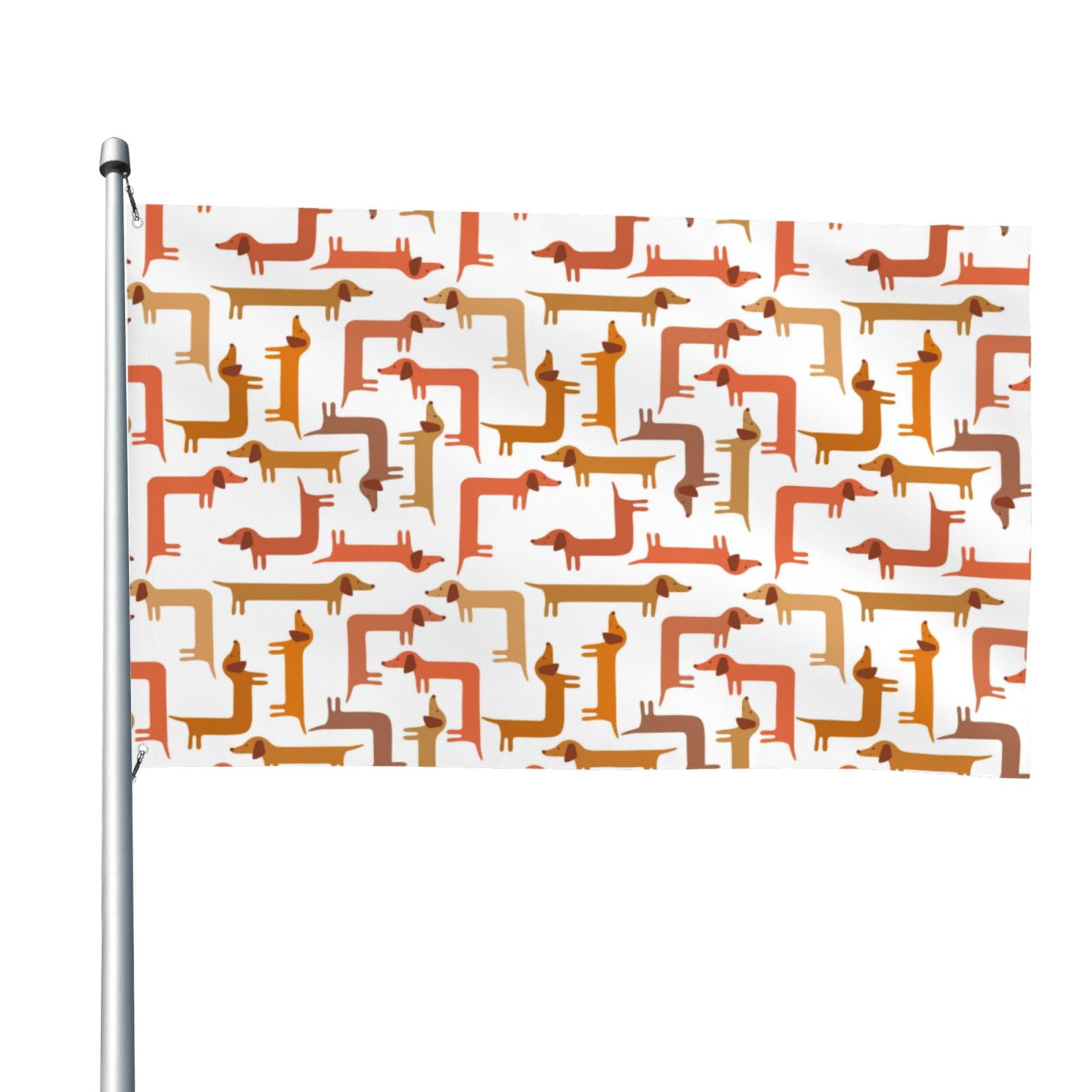 Xecao Dachshund Dog for Longest Lasting Flag, Made From Polyester, UV ...