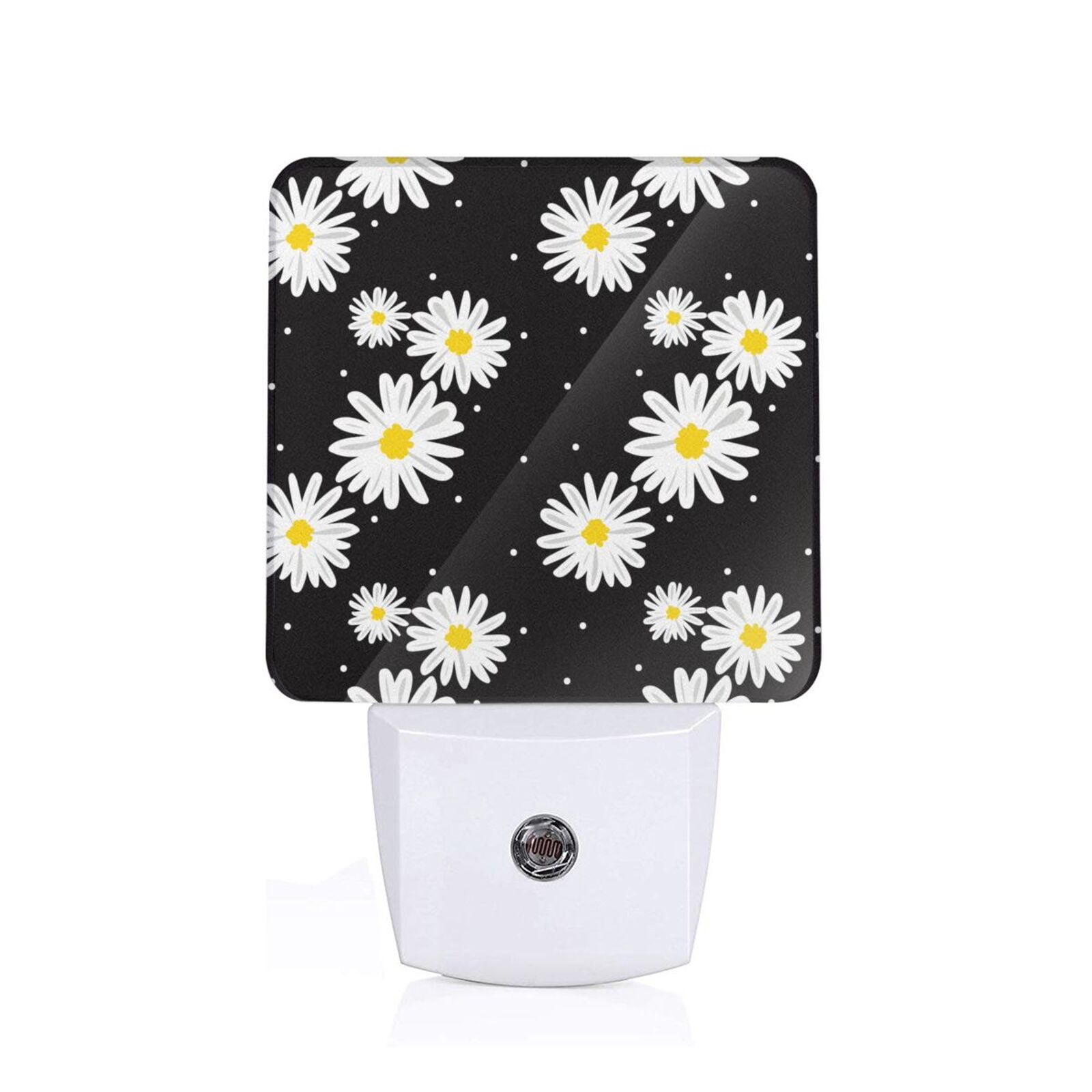 Xecao Daisies Flowers for Night Light - a Wall-mounted LED Fixture with ...