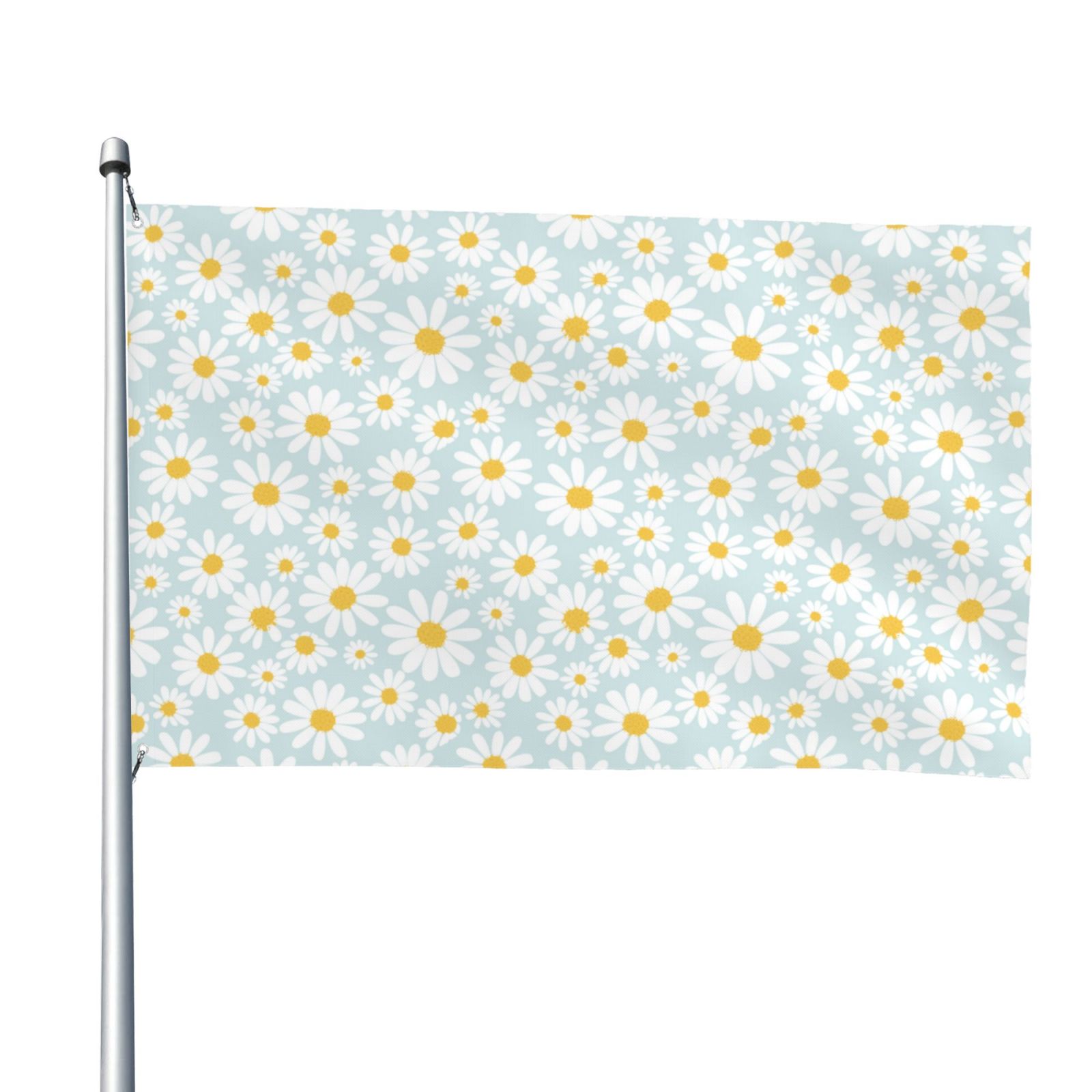 Xecao Daisies Flowers for Longest Lasting Flag, Made From Polyester, UV ...