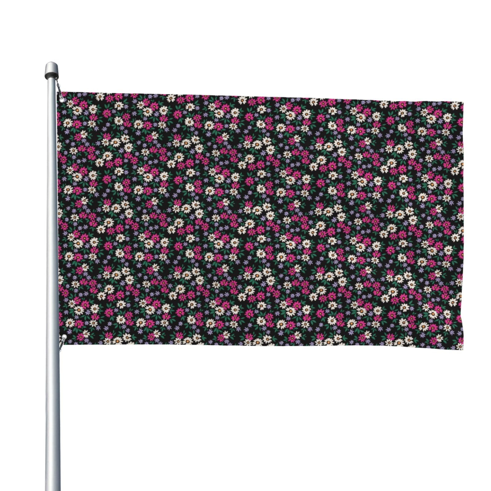 Xecao Daisies Flowers for Longest Lasting Flag, Made From Polyester, UV ...