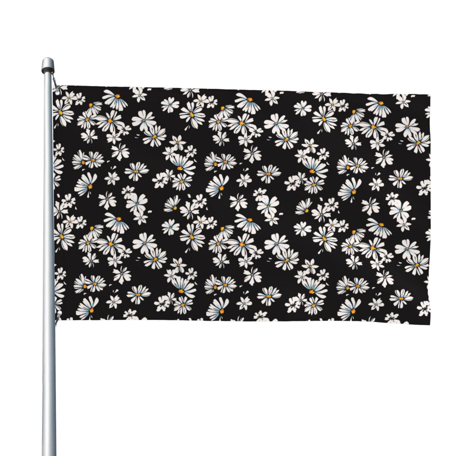 Xecao Daisies Flowers for Longest Lasting Flag, Made From Polyester, UV ...