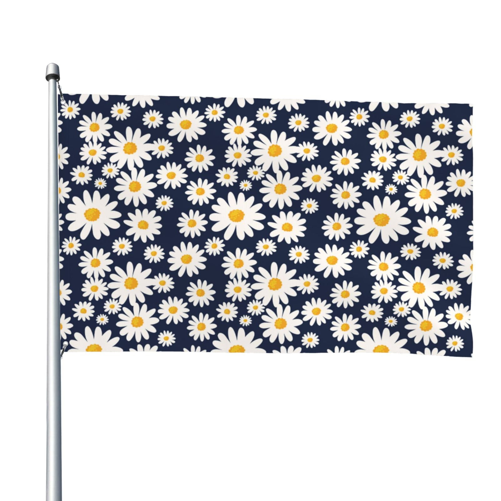 Xecao Daisy Floral for Longest Lasting Flag, Made From Polyester, UV ...
