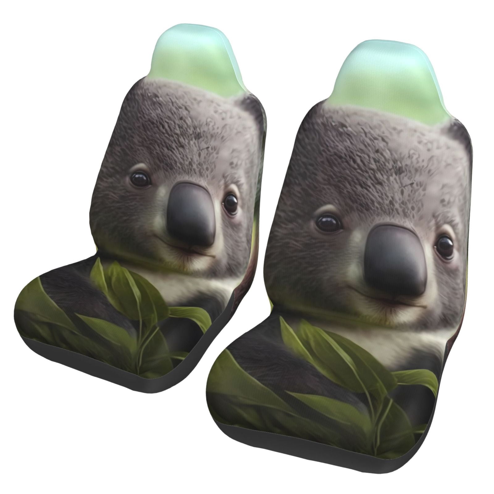 Xecao Daisy Koala Print Car Seat Cover in That Fits Most Cars, Vans ...