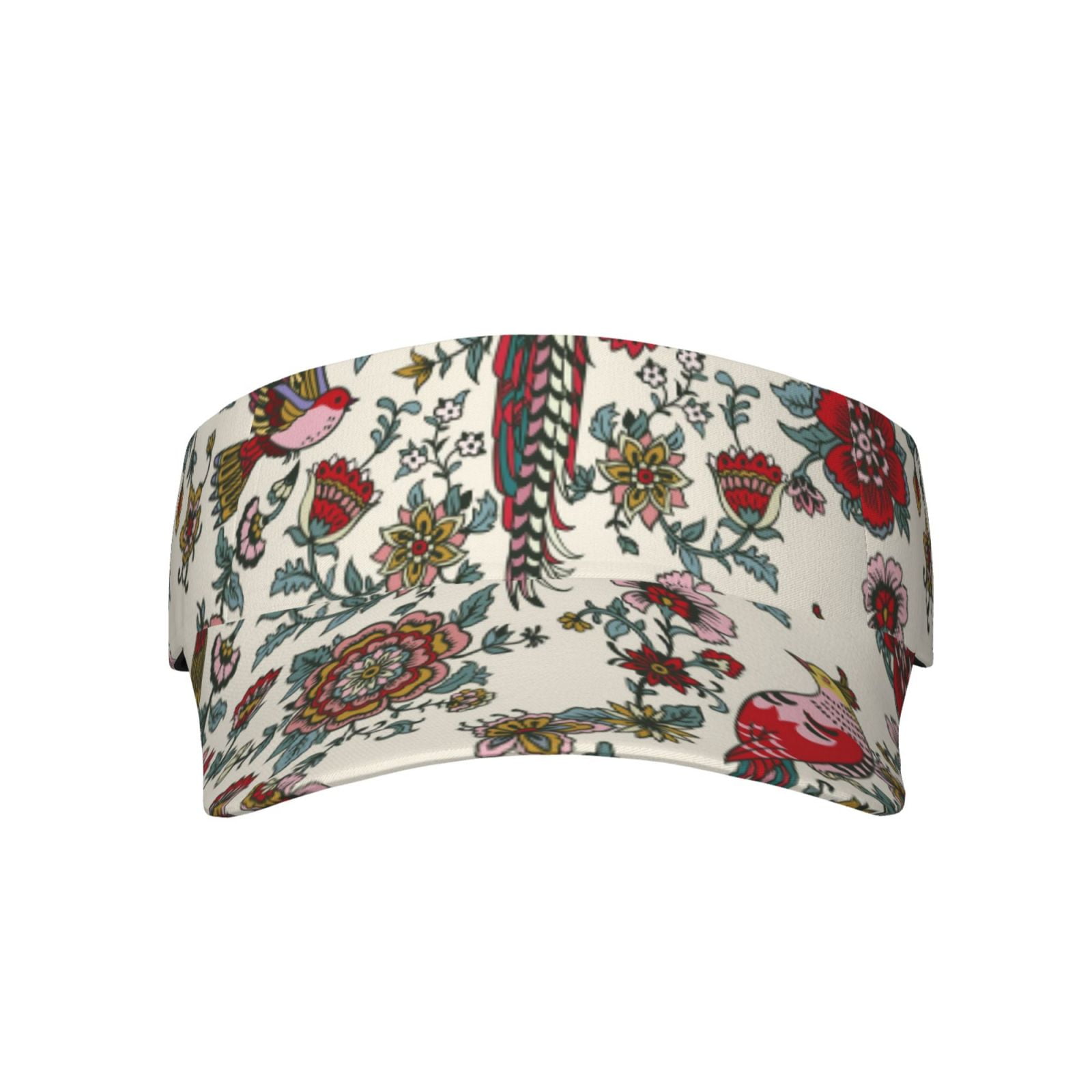 Xecao Dark Enchanted Flowers And Birds for Adult Sun Cap offers ...