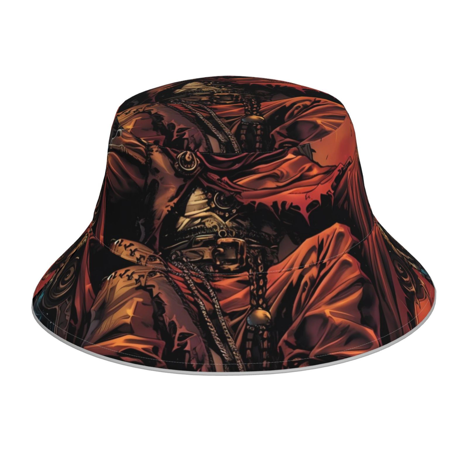 Xecao Dark Skull King Throne Print Men and Women Night Reflective Hat ...