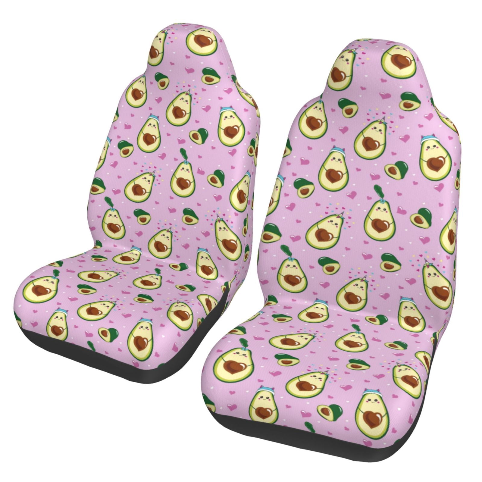 Xecao Different Avocados Print Car Seat Cover in That Fits Most Cars ...
