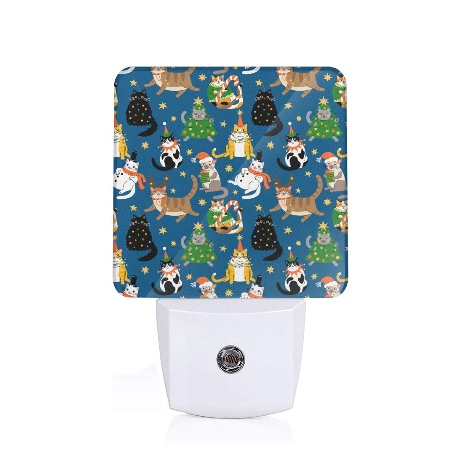 Xecao Different Cats Christmas for Night Light - a Wall-mounted LED ...