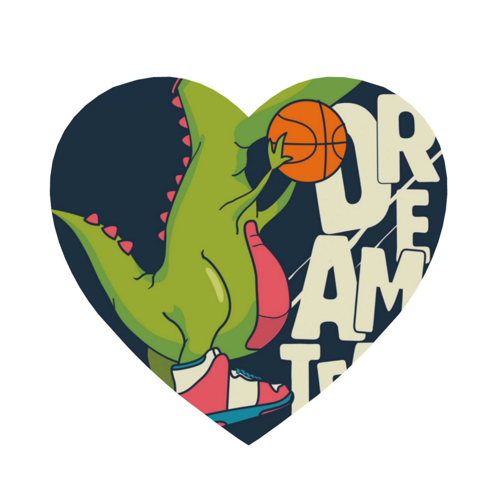 Xecao Dinosaur Basketball Player for Fridge Magnets - Fun Decorative ...