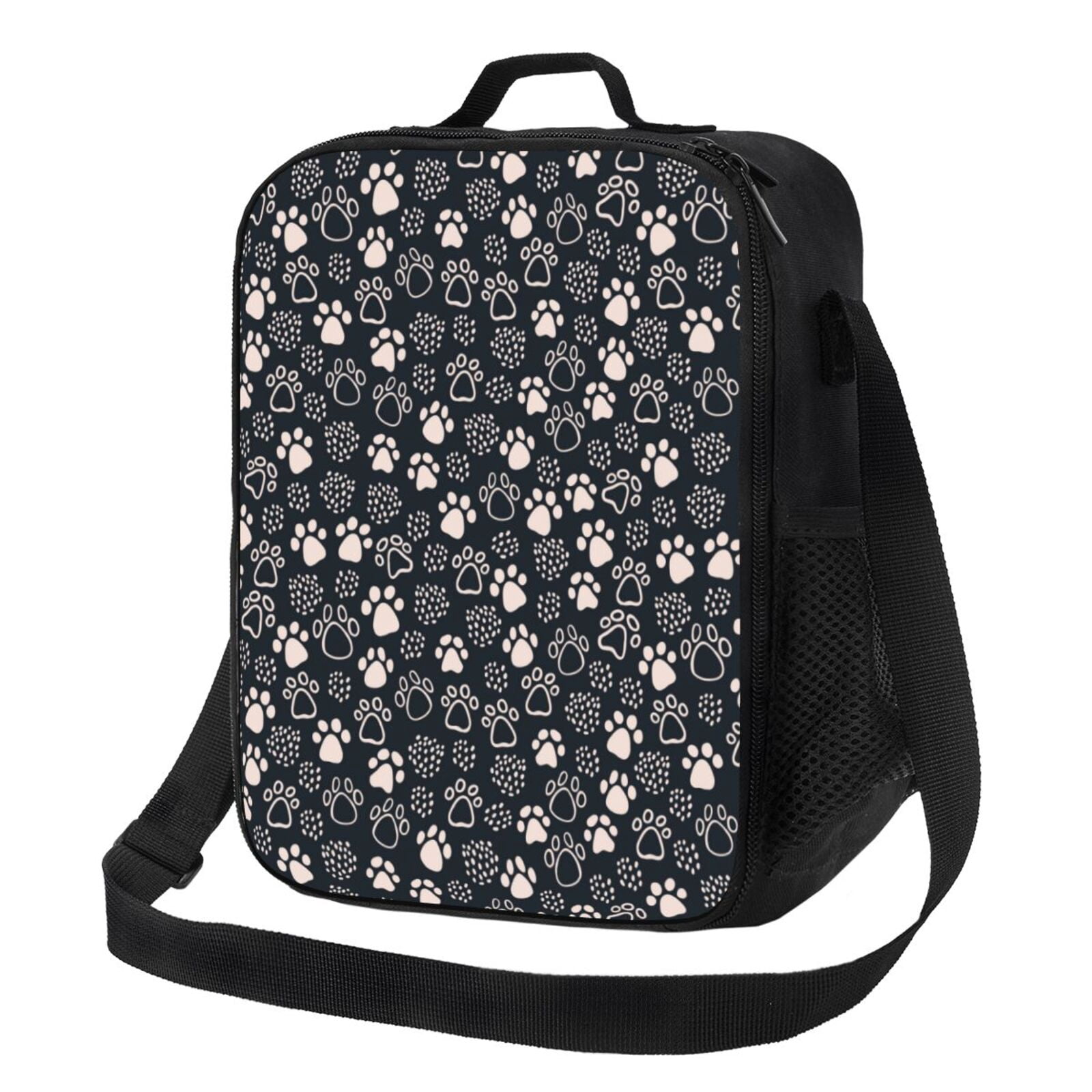 Xecao Dog Paw Print Lunch Bag - Durable, Double-Insulated Lunch Bag ...