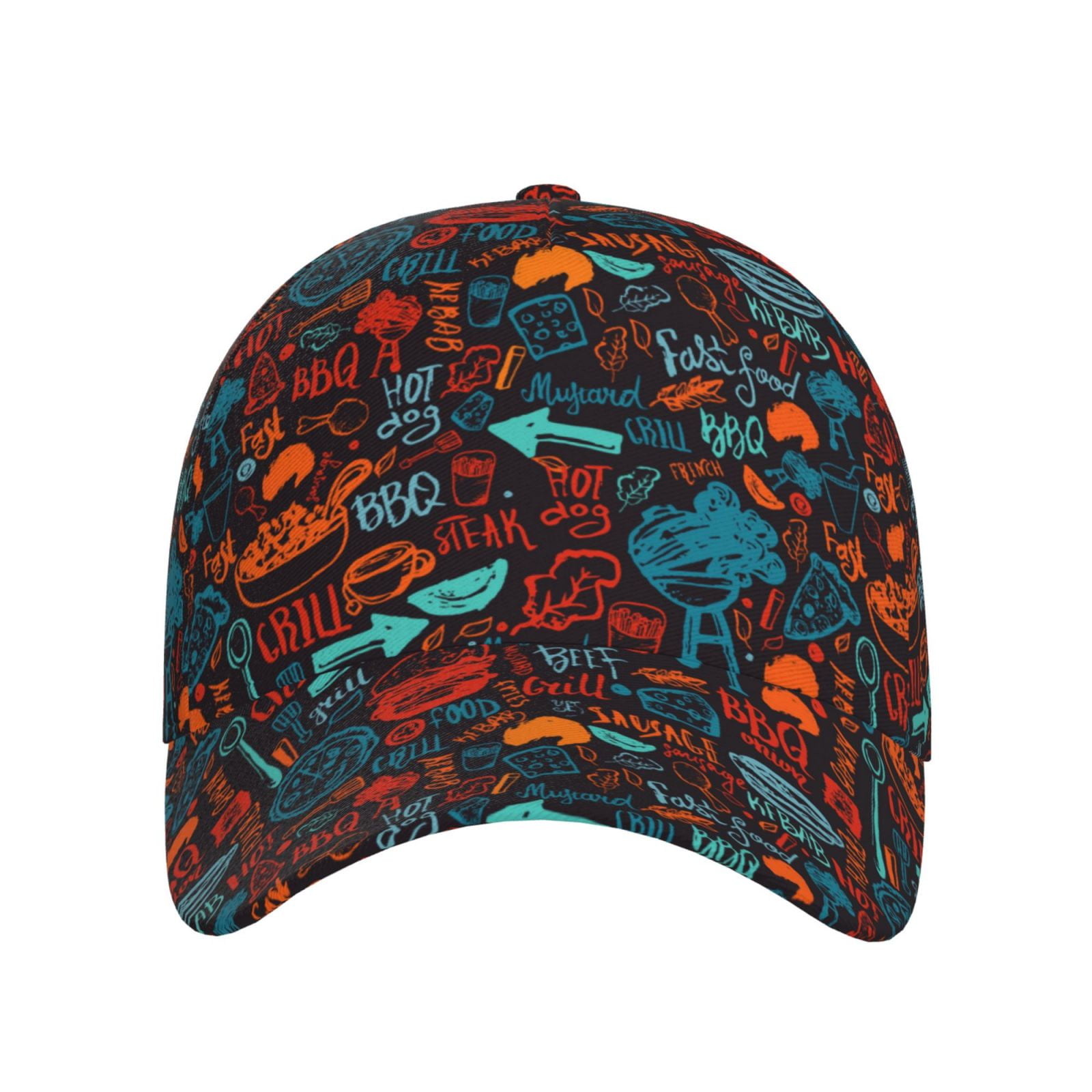 Xecao Doodle Barbeque for Baseball Cap: Unisex, crafted from classic ...