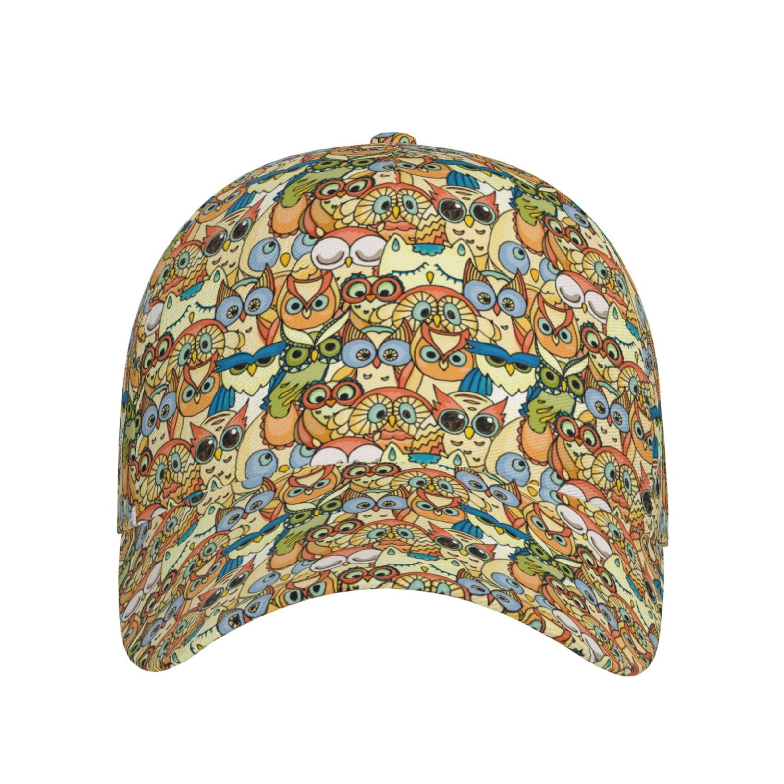 Xecao Doodle Owls for Baseball Cap: Unisex, crafted from classic ...