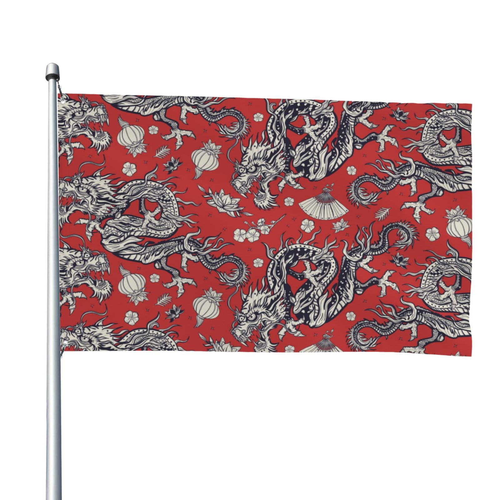 Xecao Dragons2 for Longest Lasting Flag, Made From Polyester, UV ...