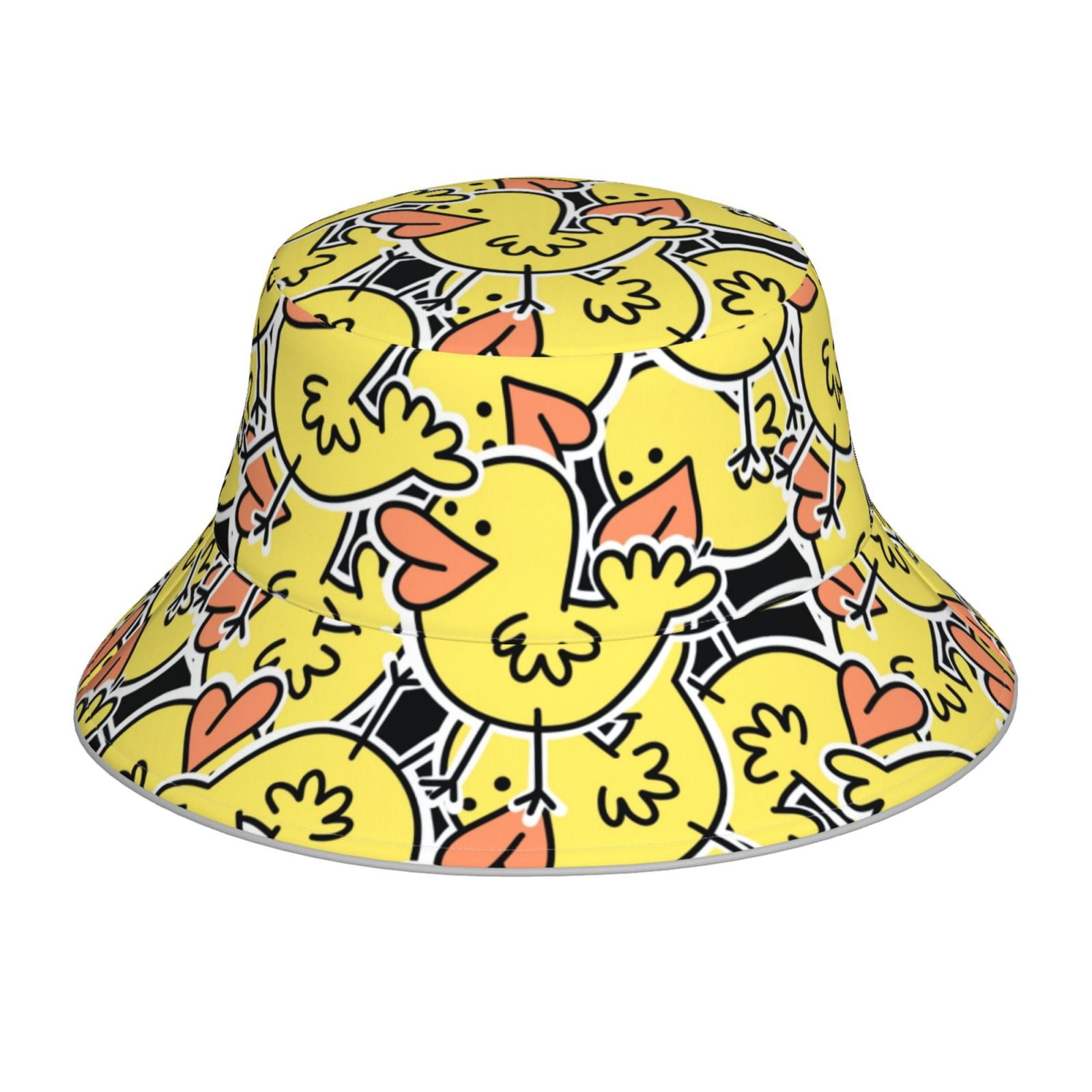 Xecao Ducks Print Men and Women Night Reflective Hat Runner Cap Visor ...