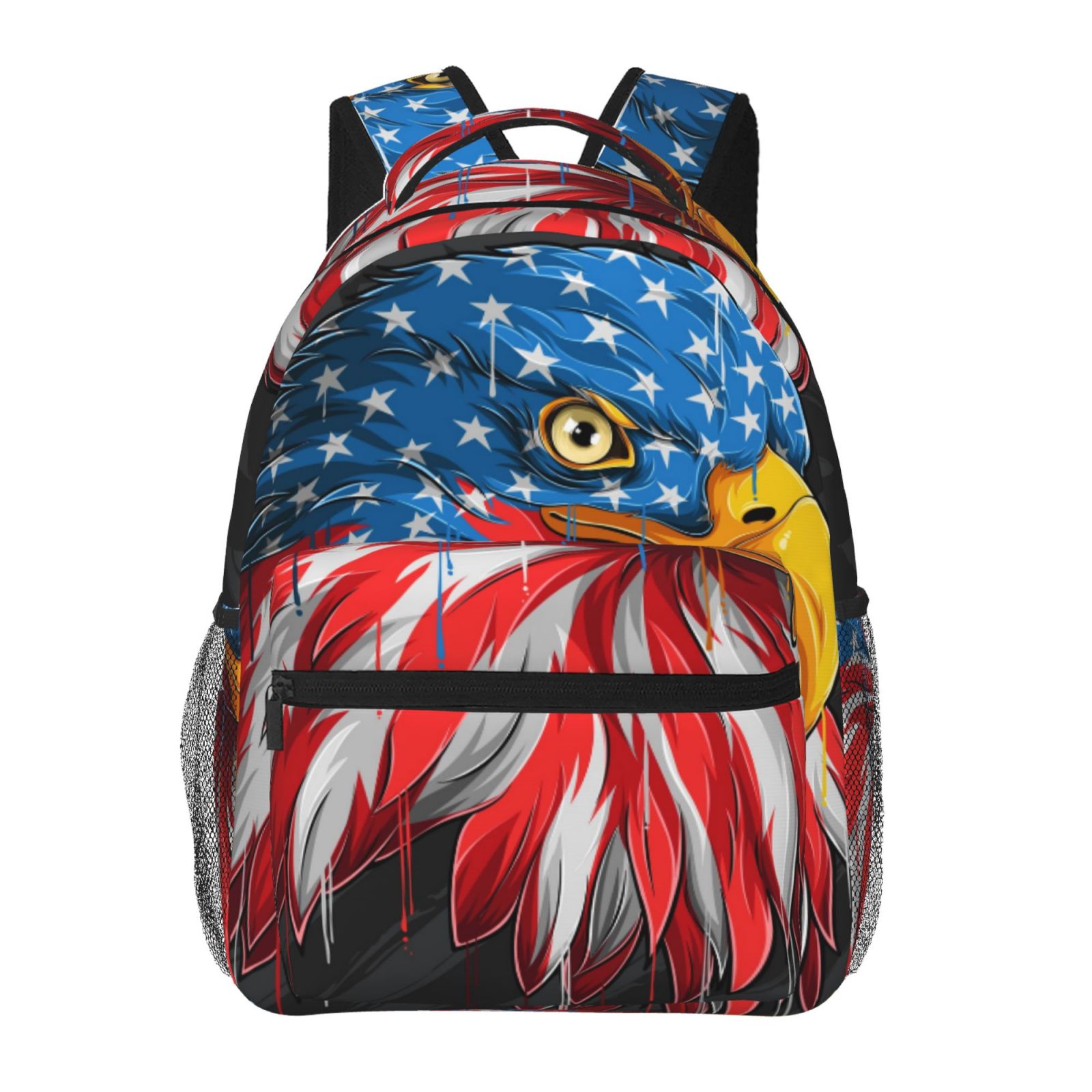 Xecao Eagle Head With American Flag Backpack, a stylish and functional ...