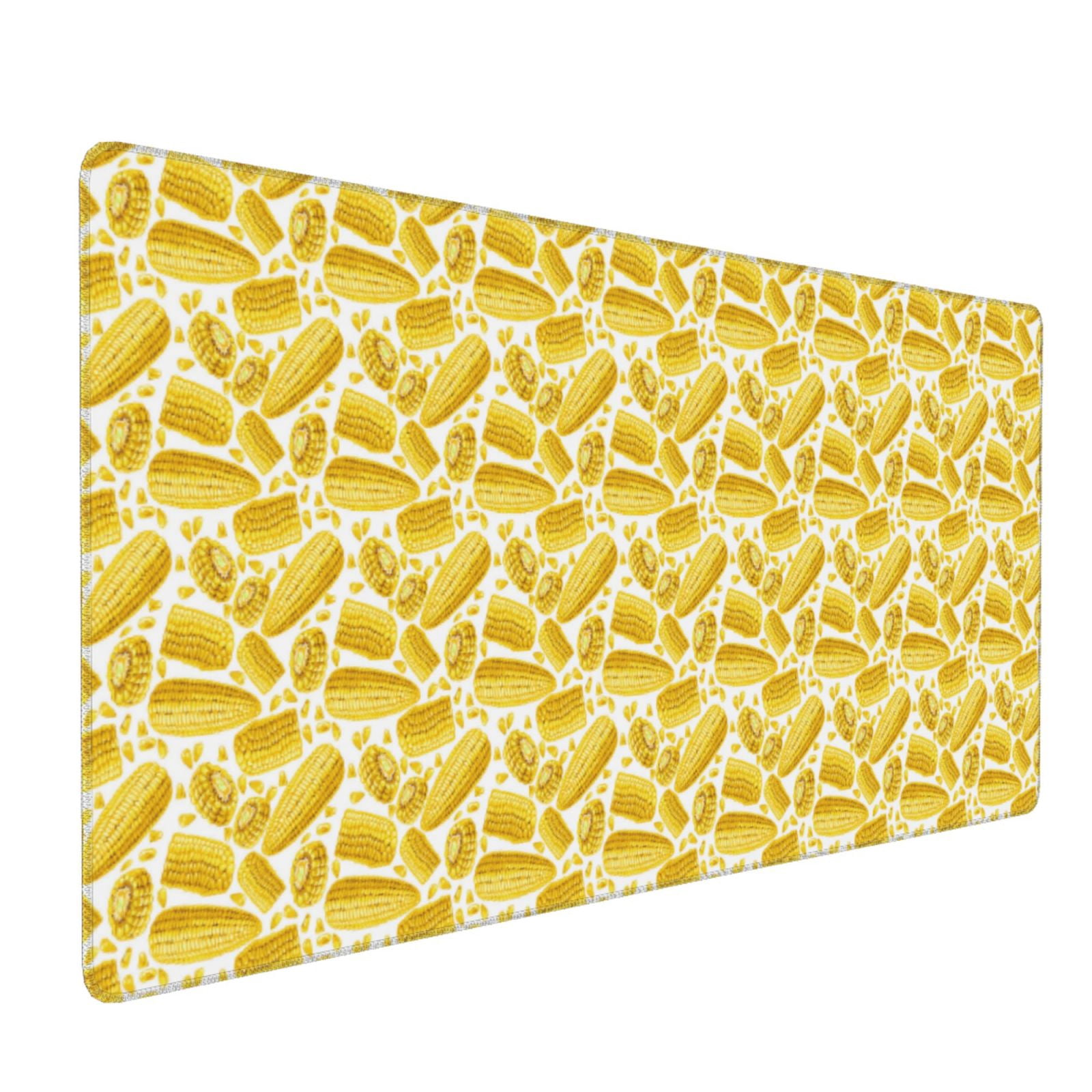 Xecao Ears Of Corn Print Large Mouse Pad, 16x35.5in Mousepad ...