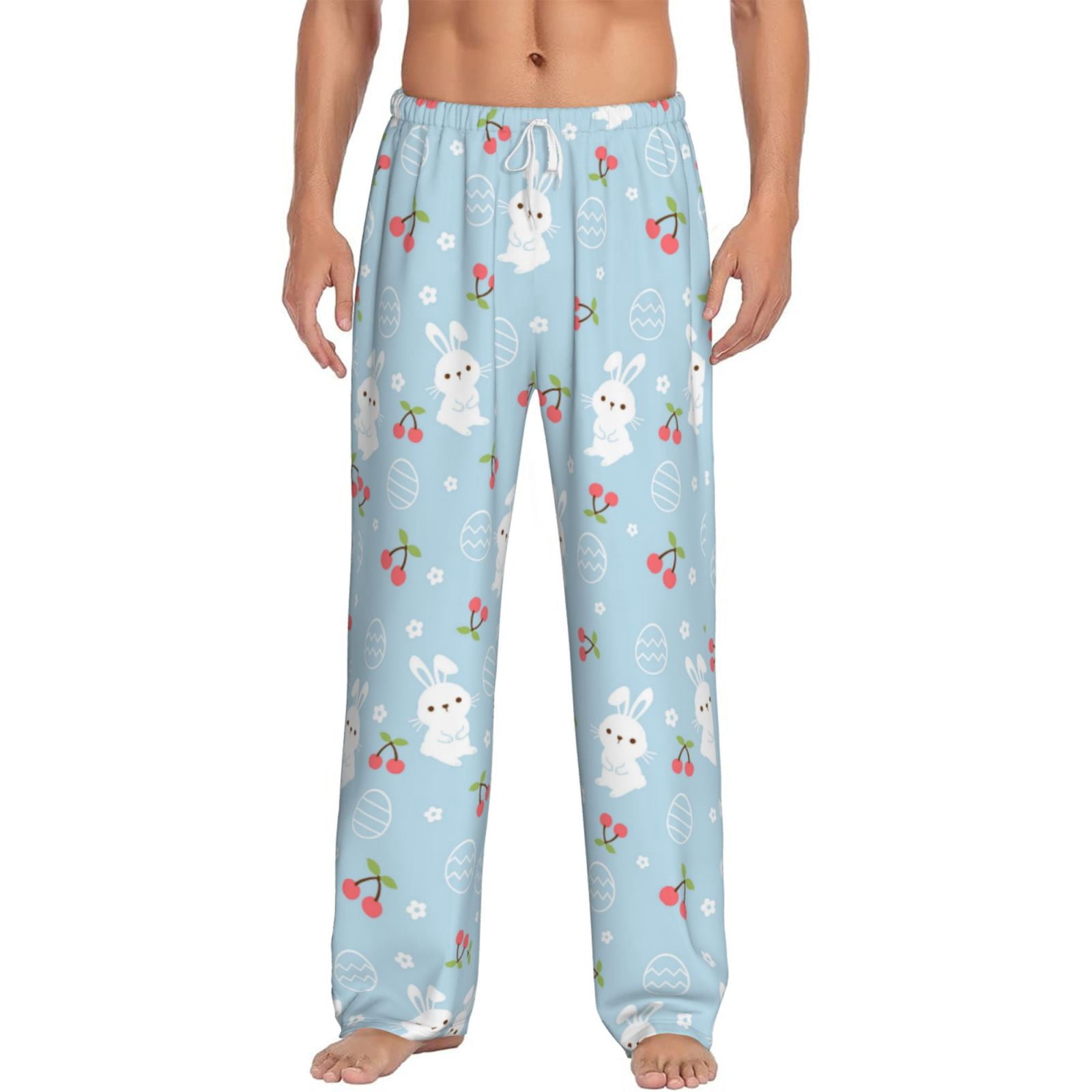 Xecao Easter Rabbit Men's Straight Lounge Pajama Pants: The Ultimate in ...