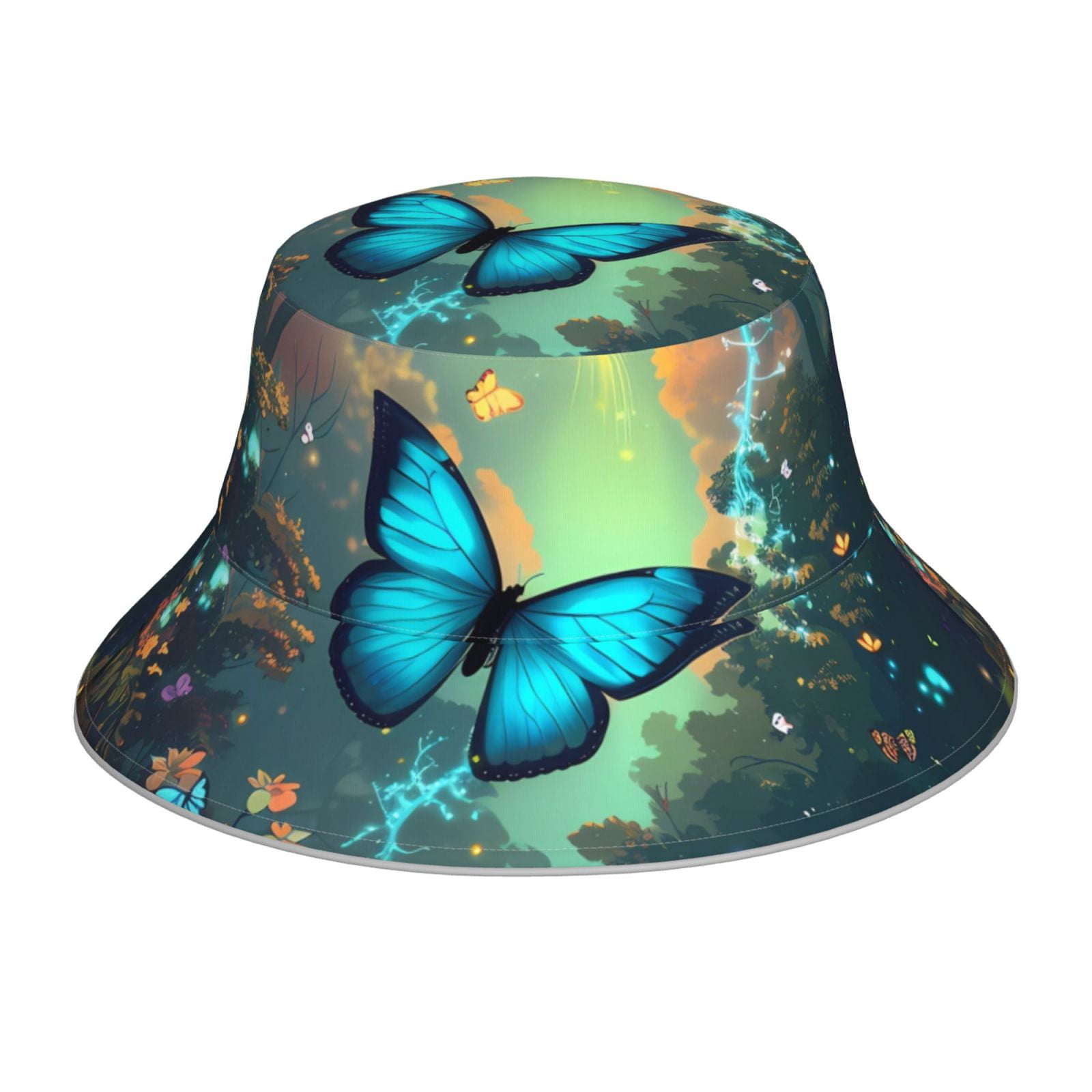 Xecao Enchanted Forest Butterfly A Print Men and Women Night Reflective ...
