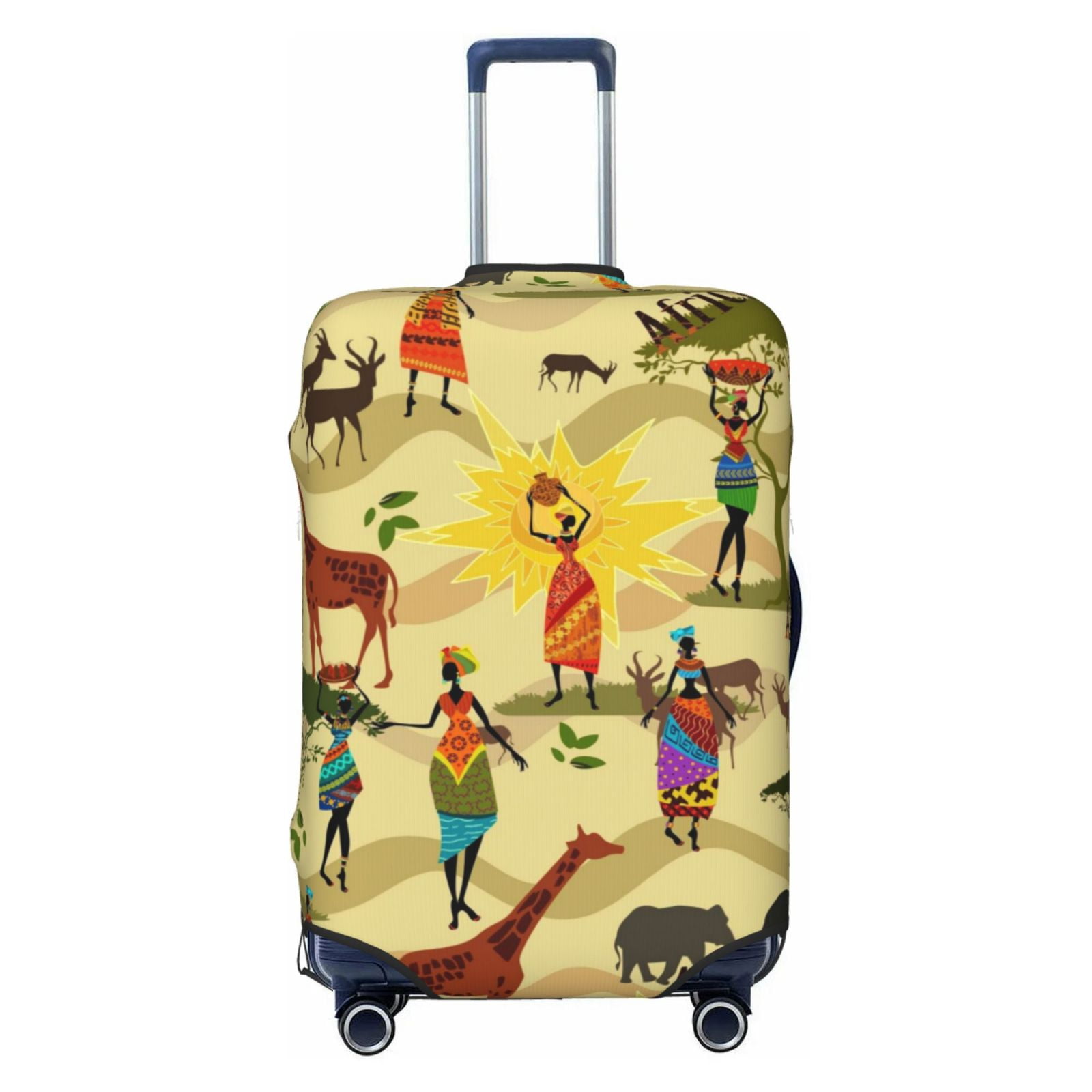 Xecao Ethnic African print Elastic Luggage Cover, with double-sided ...