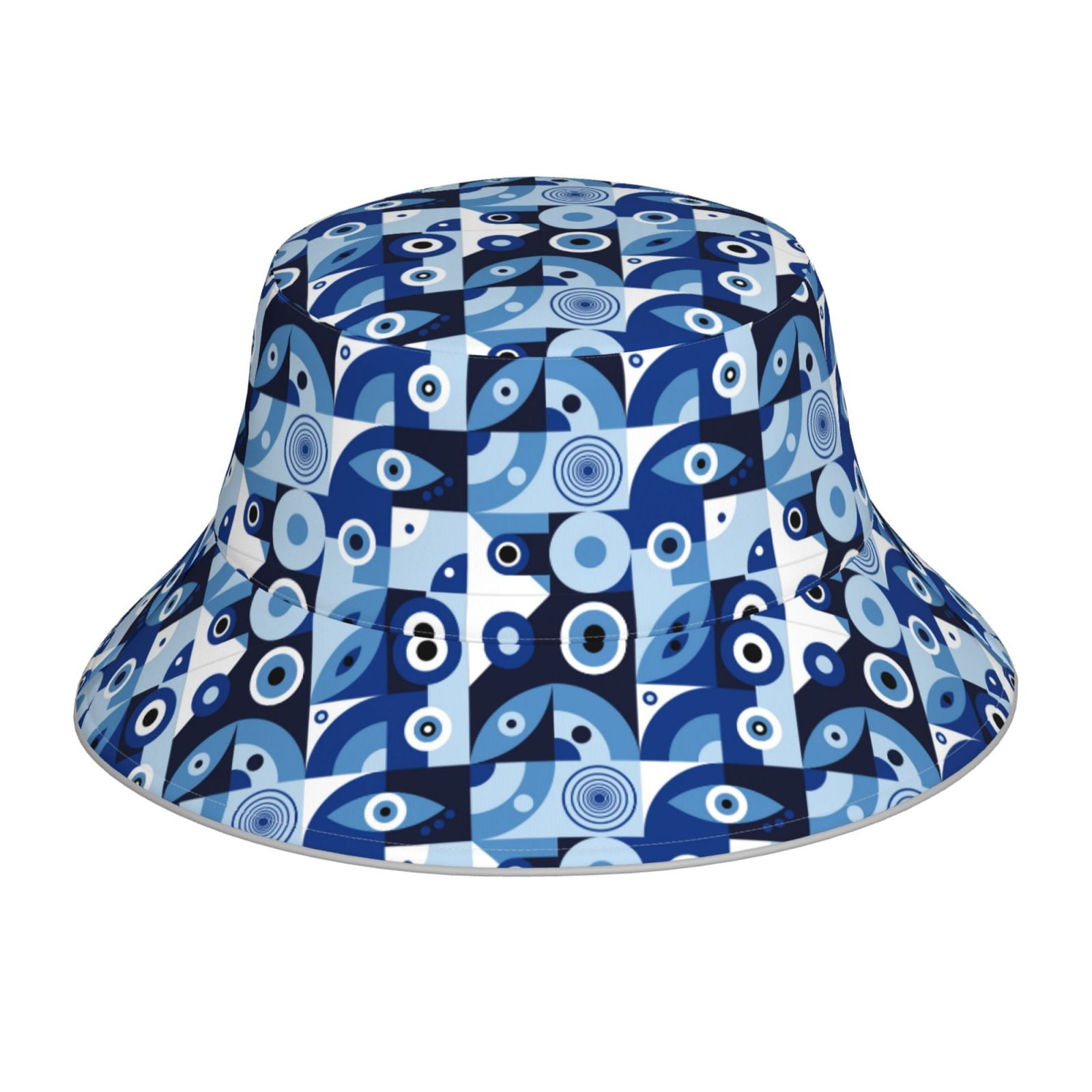 Xecao Evil Eye Print Men and Women Night Reflective Hat Runner Cap ...
