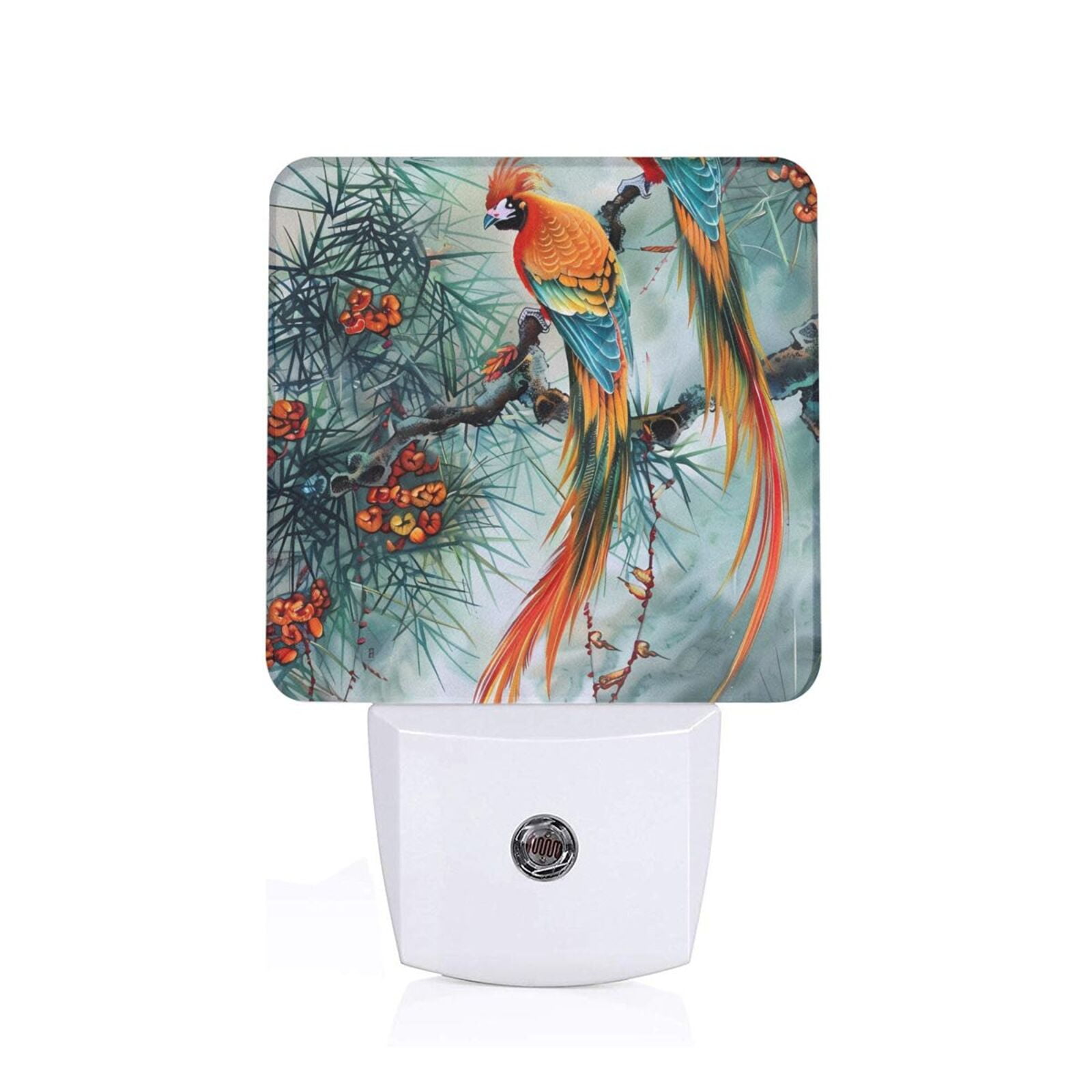 Xecao Exotic Birds Forest for Night Light - a Wall-mounted LED Fixture ...