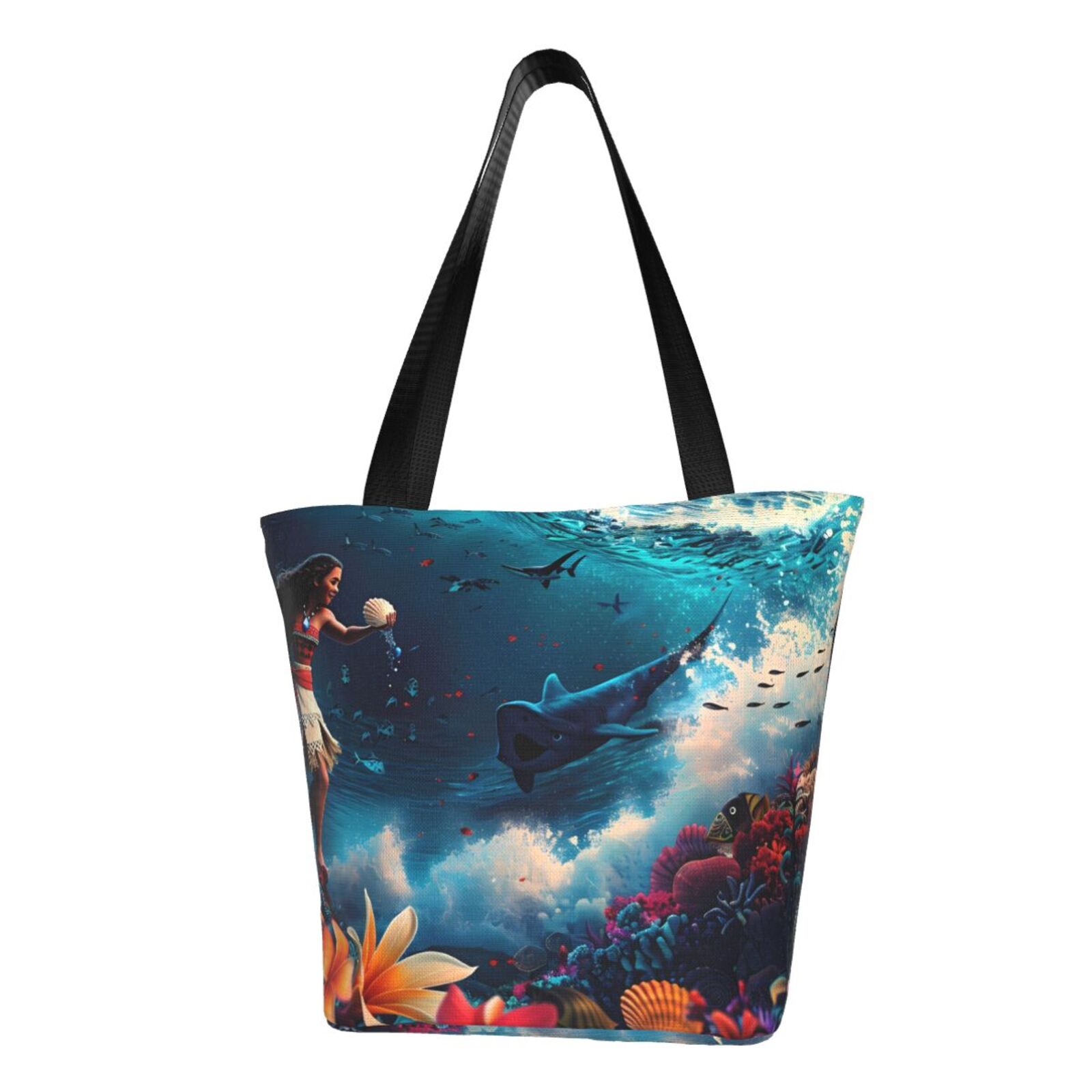 Xecao Fantasy Underwater Adventure for Tote Bag for Women -Tote ...