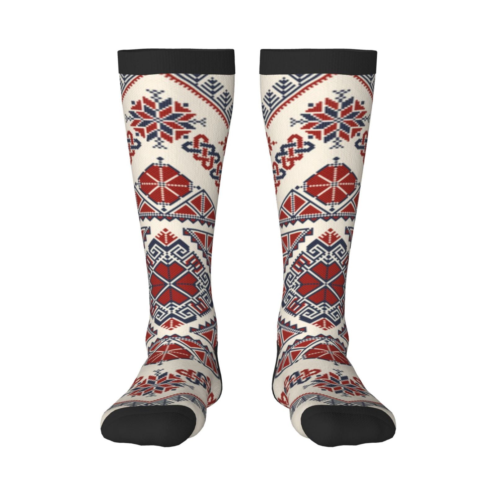 Xecao Fashion Tatreez2 Print Compression Socks for Both Men And Women ...
