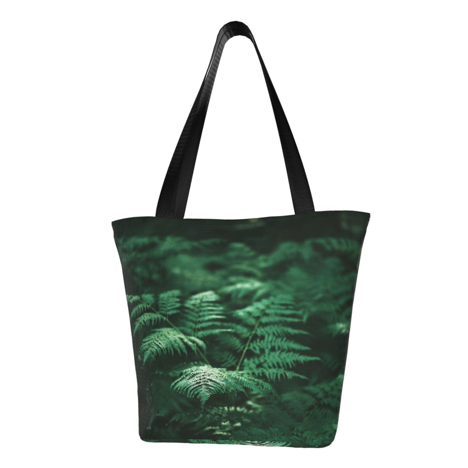 Xecao Ferns Leave Green Foliage for Tote Bag for Women -Tote Shoulder ...