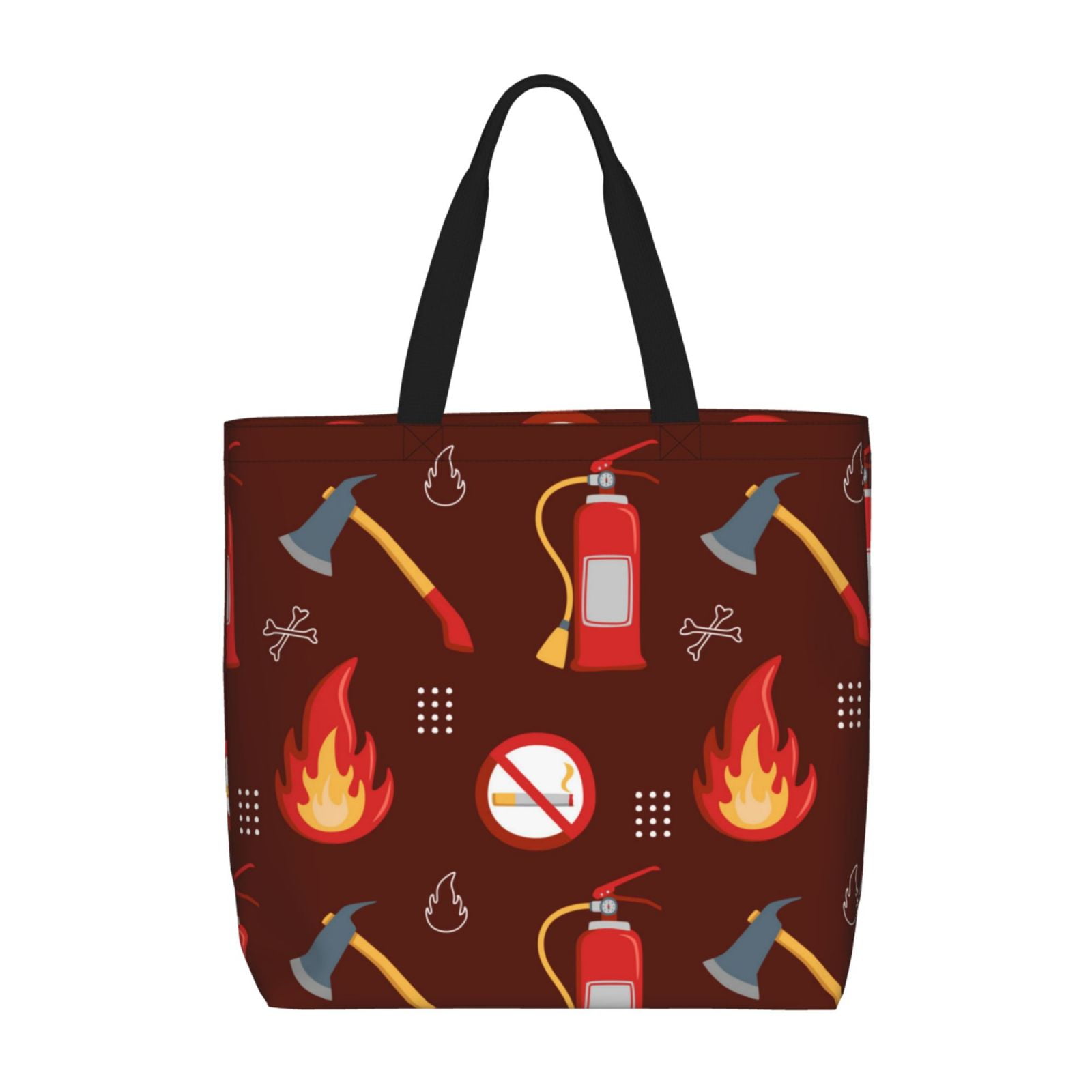 Xecao Fire Extinguisher for Tote Bag: spacious with inner pockets ...