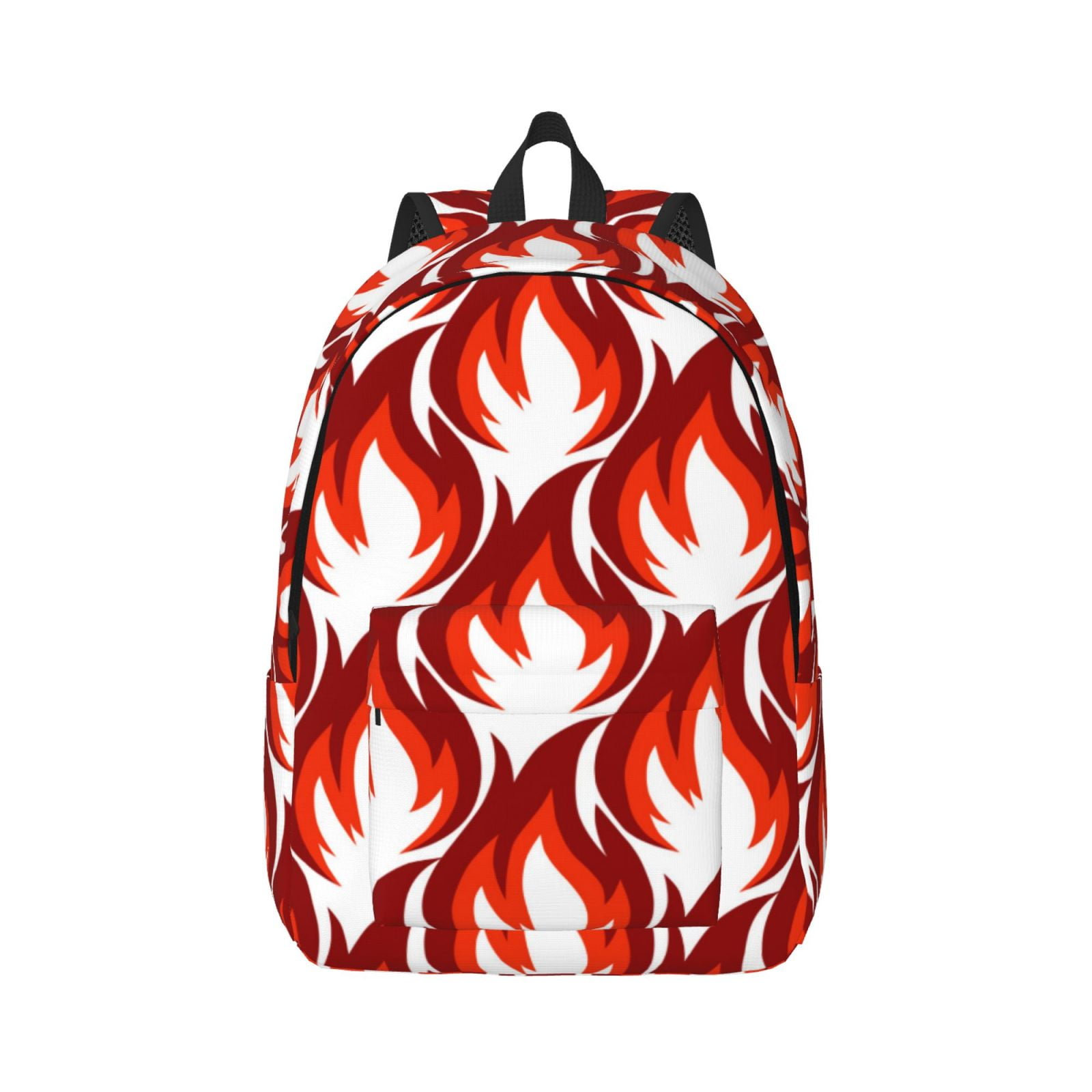 Xecao Fire Symbols for Canvas College Laptop Backpack, Durable Rucksack ...