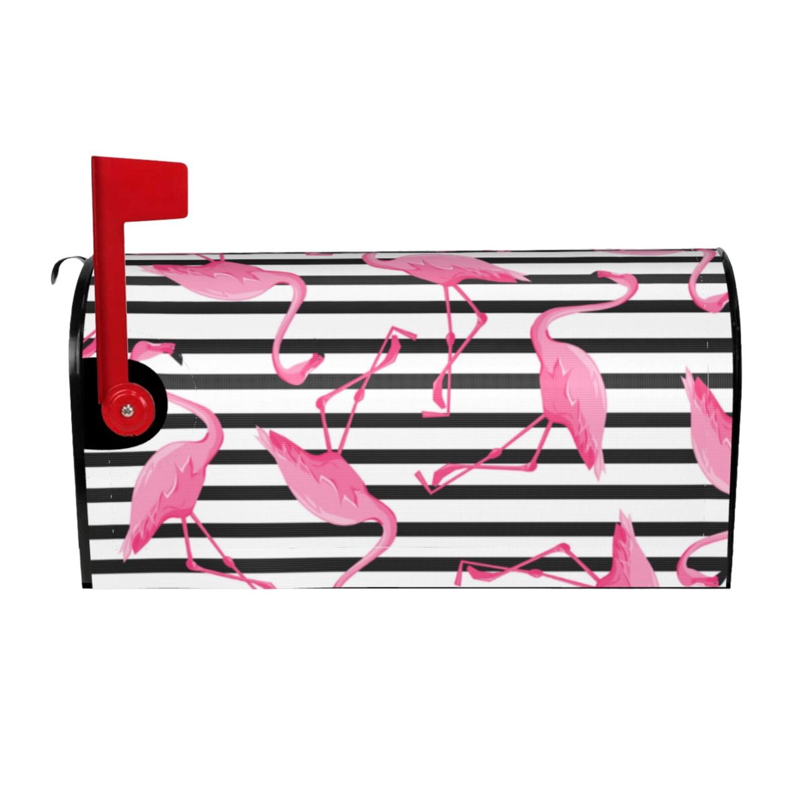 Xecao Flamingos for Mailbox Cover with Magnetic Strips, Waterproof and ...