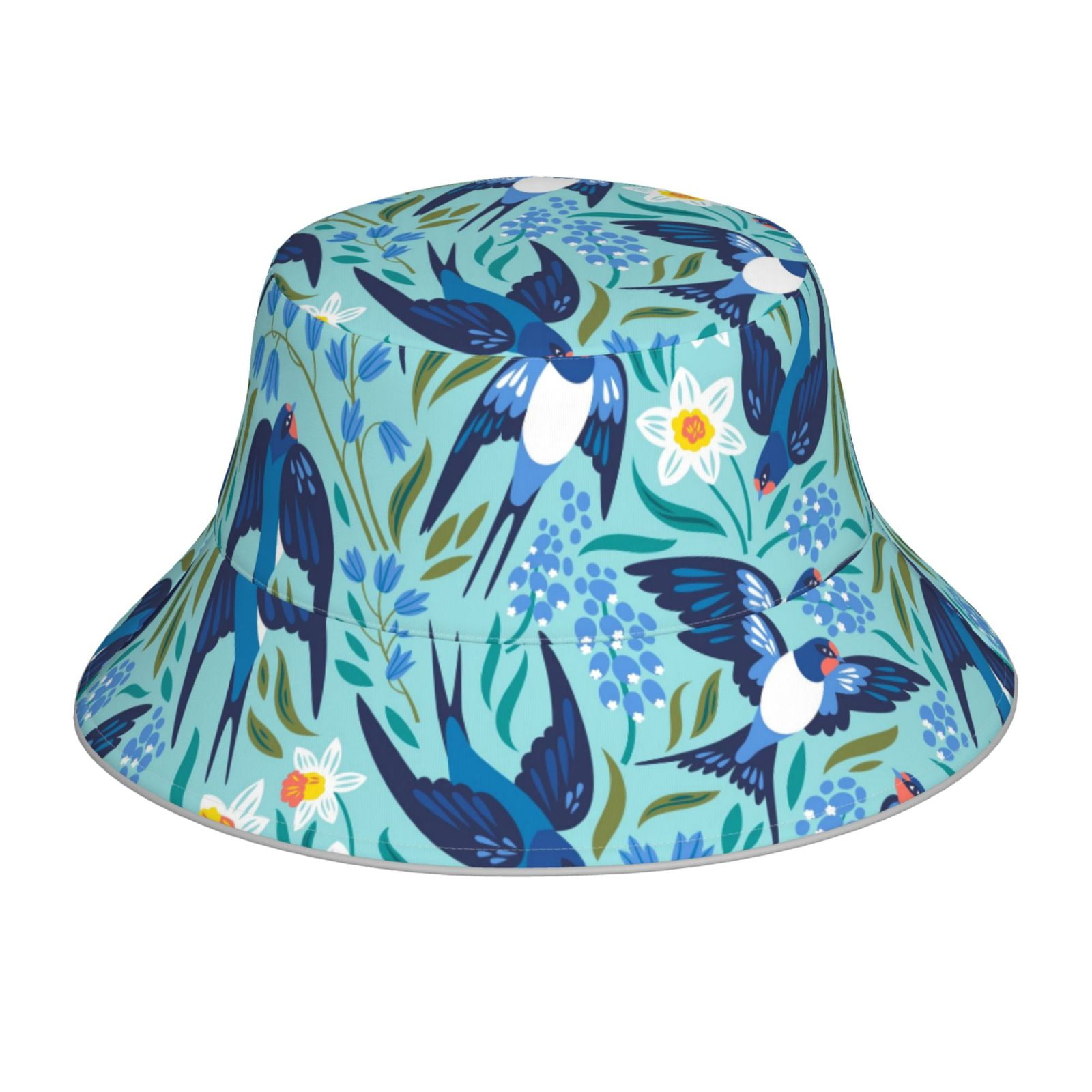 Xecao Flying Swallows Print Men and Women Night Reflective Hat Runner ...