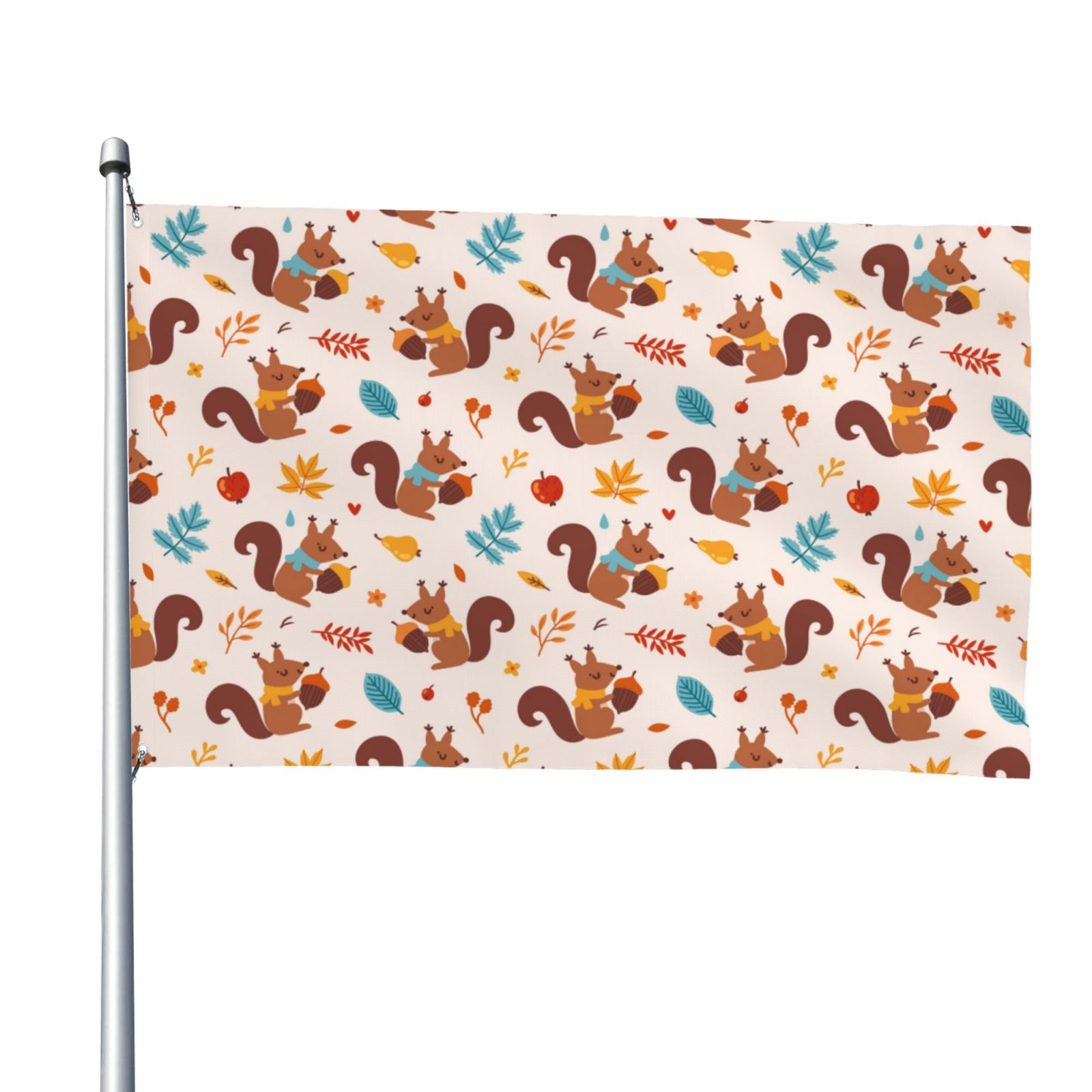 Xecao Forest Squirrel Nuts for Longest Lasting Flag, Made From ...