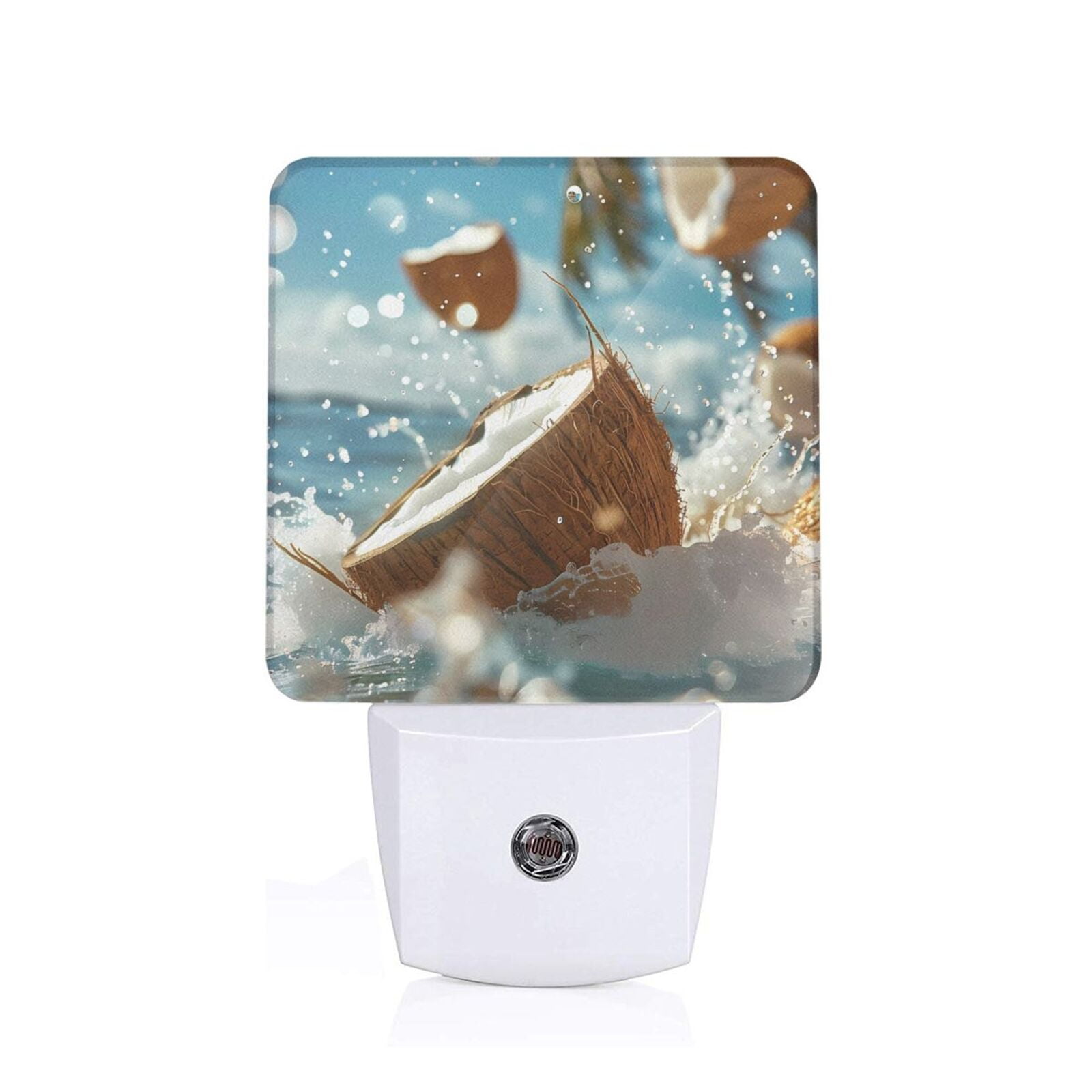 Xecao Fresh Coconut Splash for Night Light - a Wall-mounted LED Fixture ...