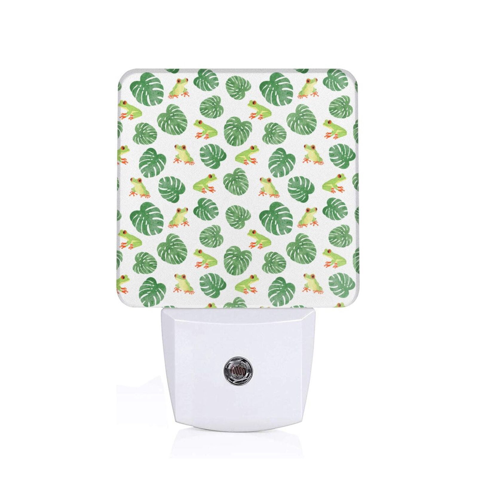 Xecao Frogs And Tropical Leaves for Night Light - a Wall-mounted LED ...