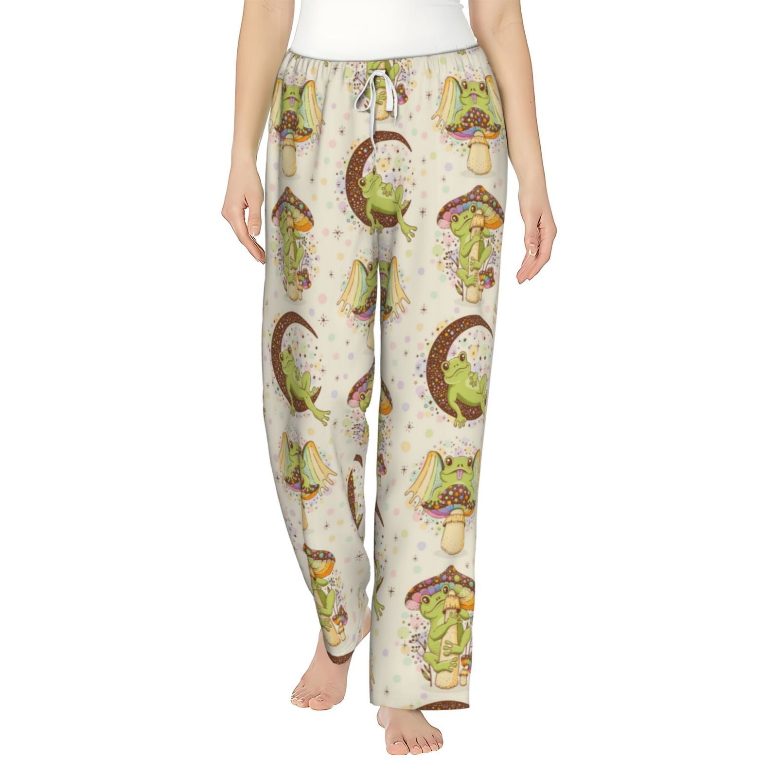Xecao Frogs Women's Straight Lounge Pajama Pants: The Epitome of ...