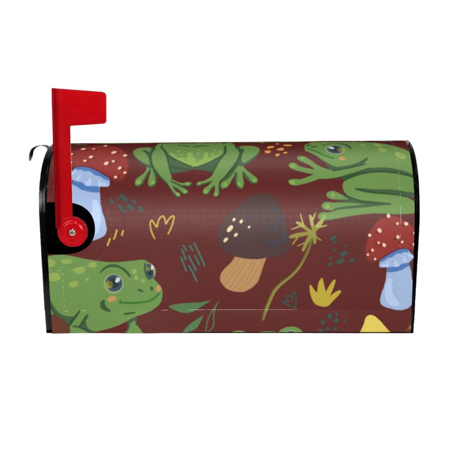 Xecao Frogs and Mushrooms for Mailbox Cover with Magnetic Strips ...