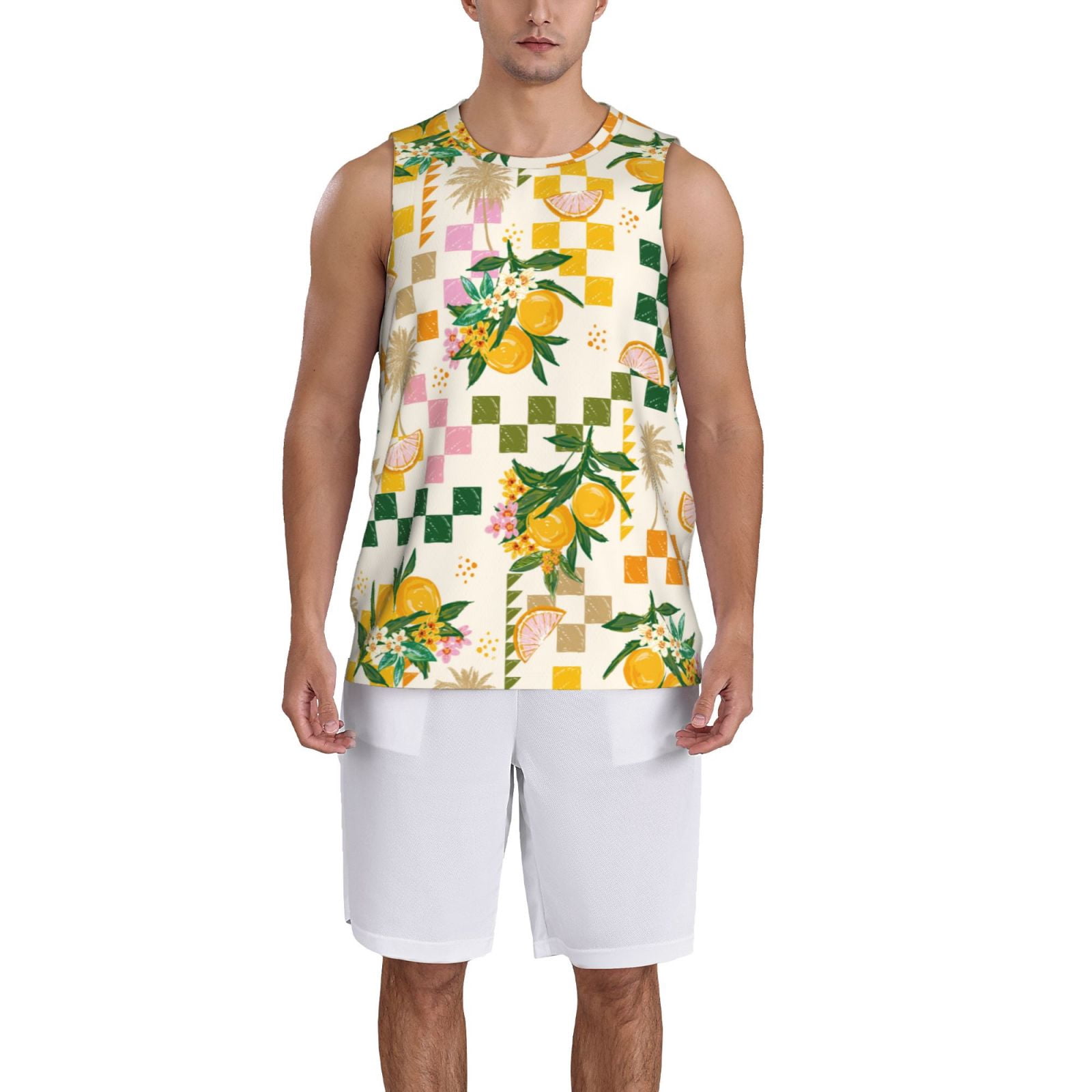 Xecao Fruit print basketball shirt for both men and women, a unisex ...