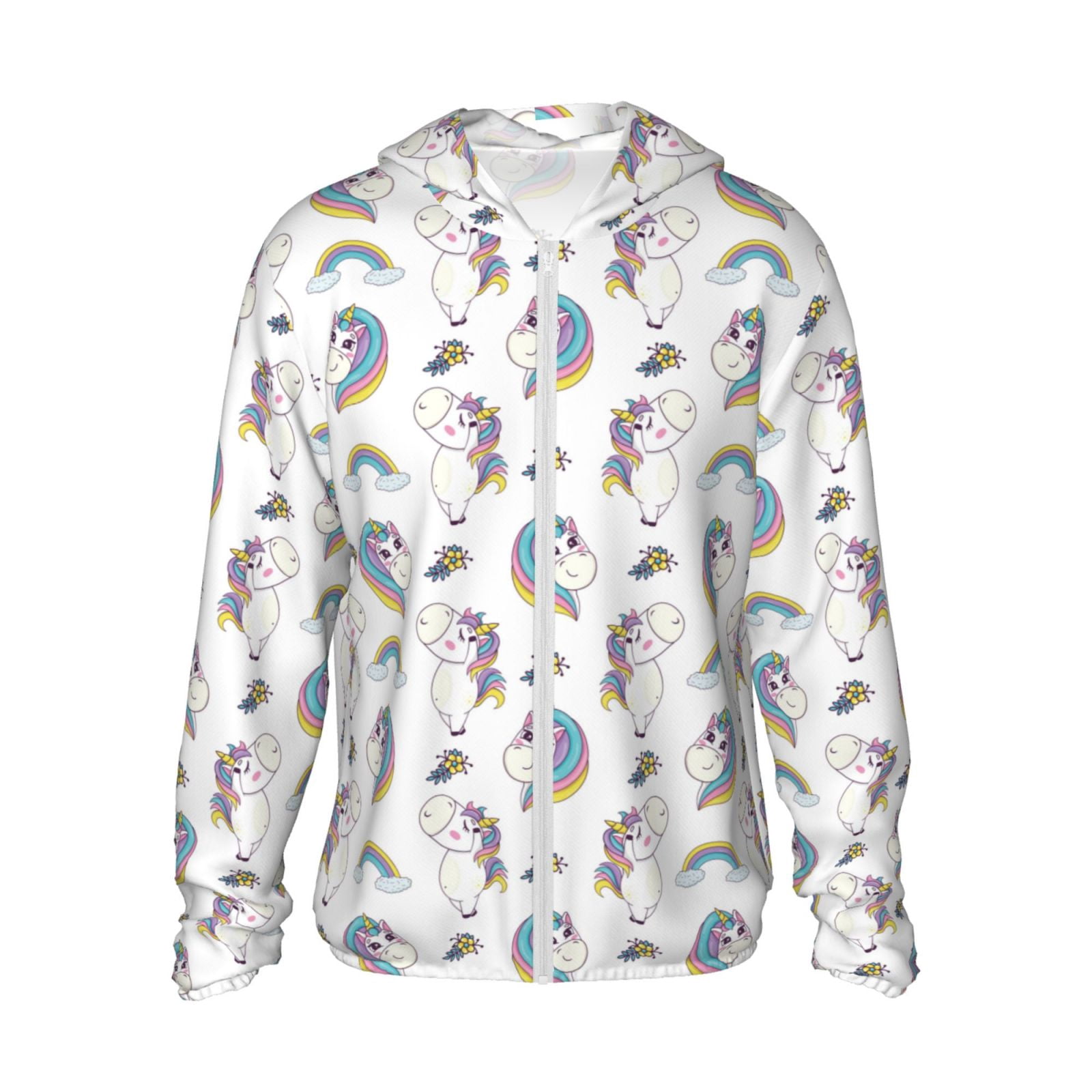 Xecao Funny Kawaii Unicorns Dancing for Sun Shirt-A lightweight, Hoodie ...