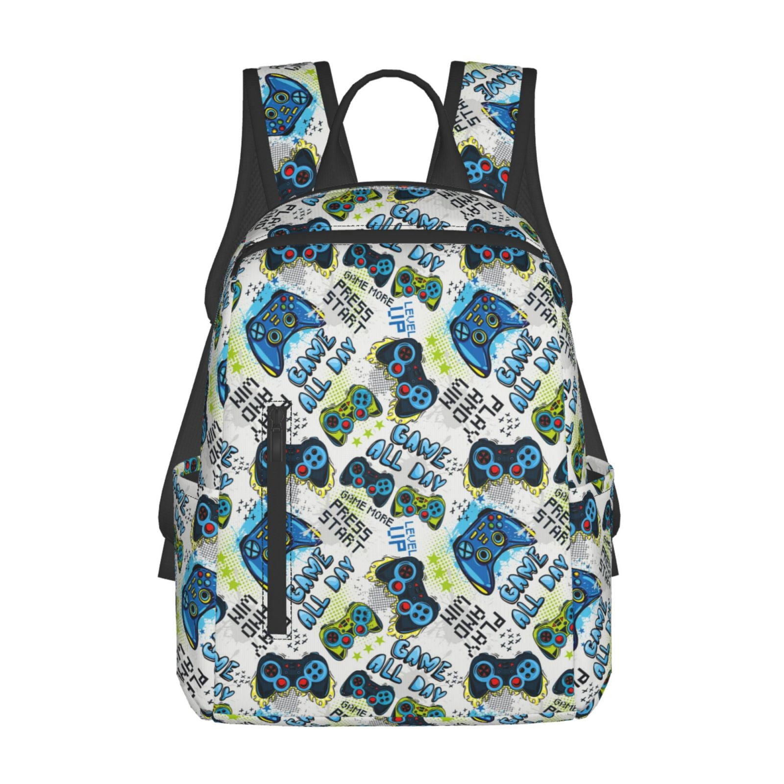 Xecao Game All Day print Backpack For women men Aesthetic Lightweight ...