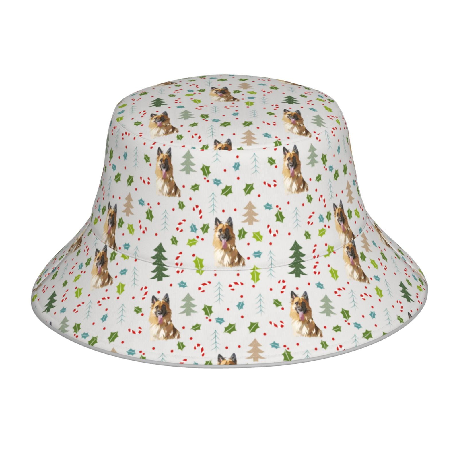 Xecao German Shepherd Dog Print Men and Women Night Reflective Hat ...