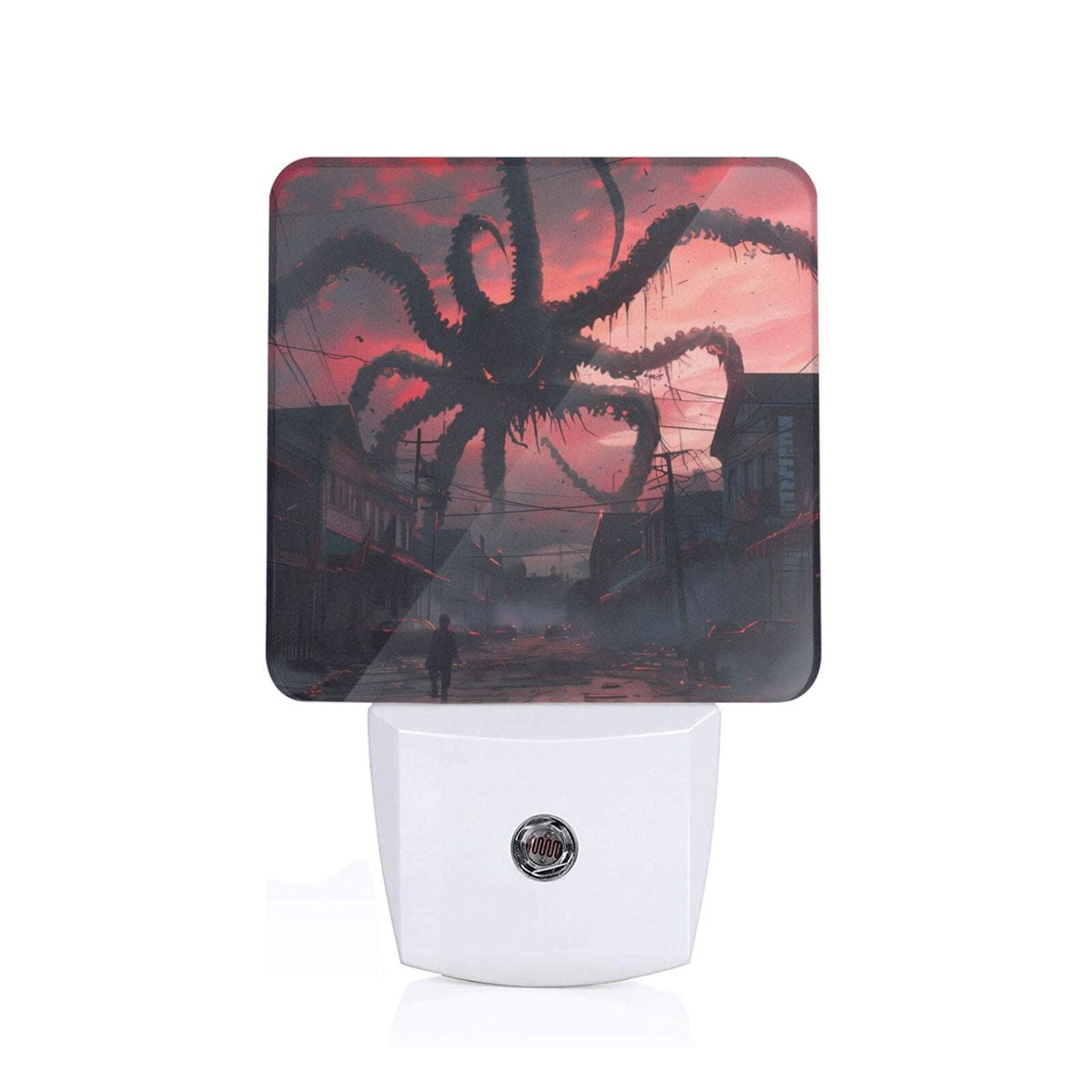 Xecao Giant Monster Over City for Night Light - a Wall-mounted LED ...