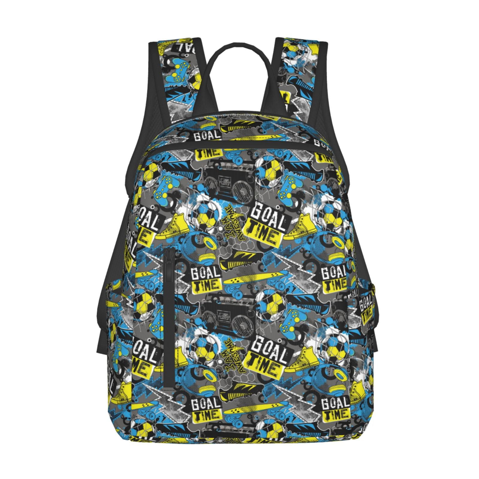 Xecao Goal Time print Backpack For women men Aesthetic Lightweight ...