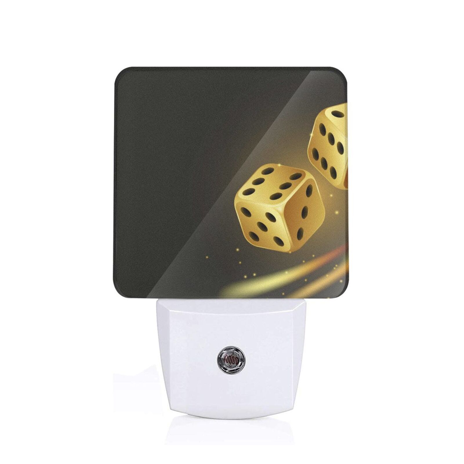 Xecao Golden Dice for Night Light - a Wall-mounted LED Fixture with A ...